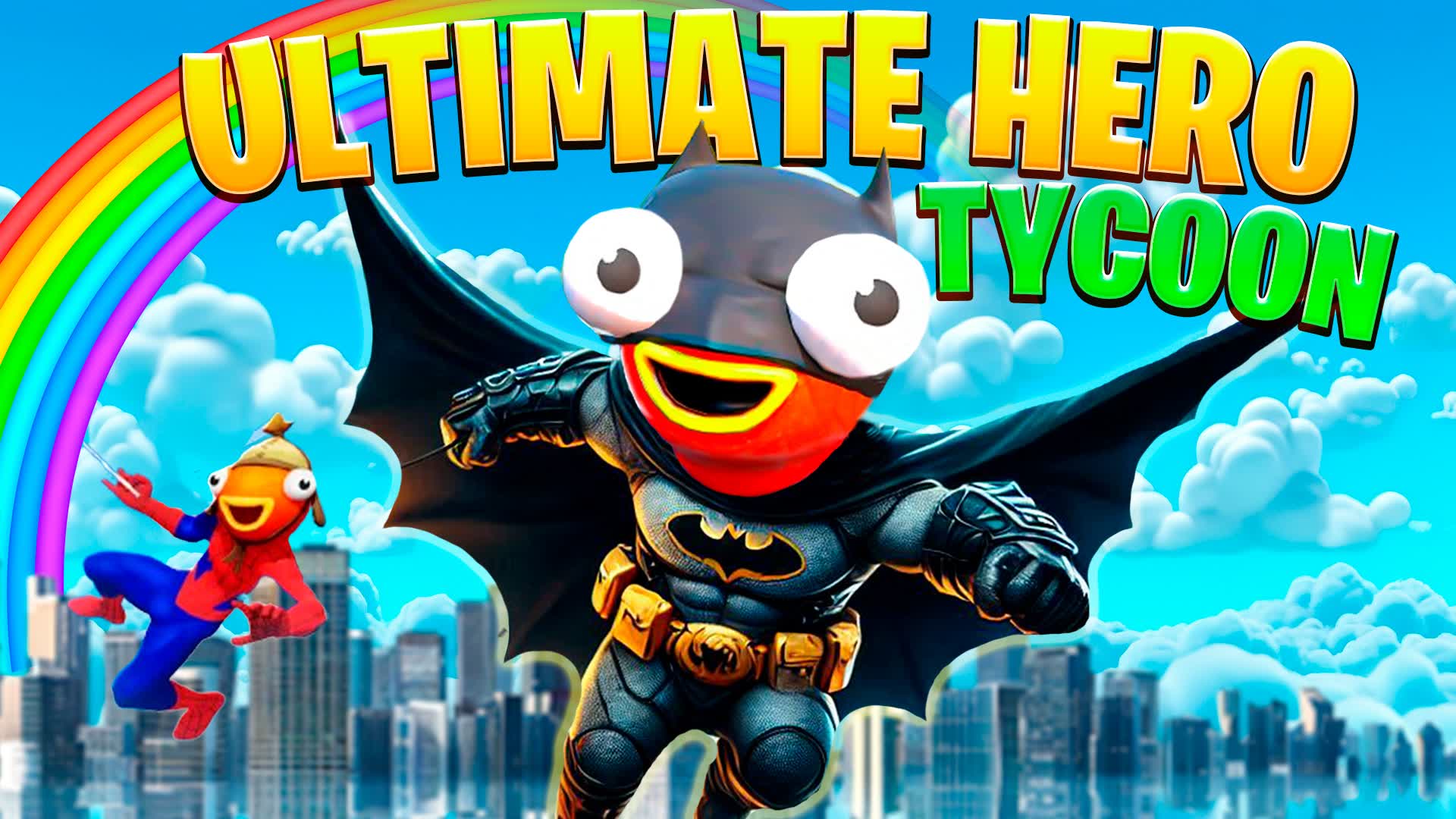 🦸‍♂️ ULTIMATE HERO TYCOON 🕸️ 9234-6782-4820 by gbfnmaps - Fortnite ...