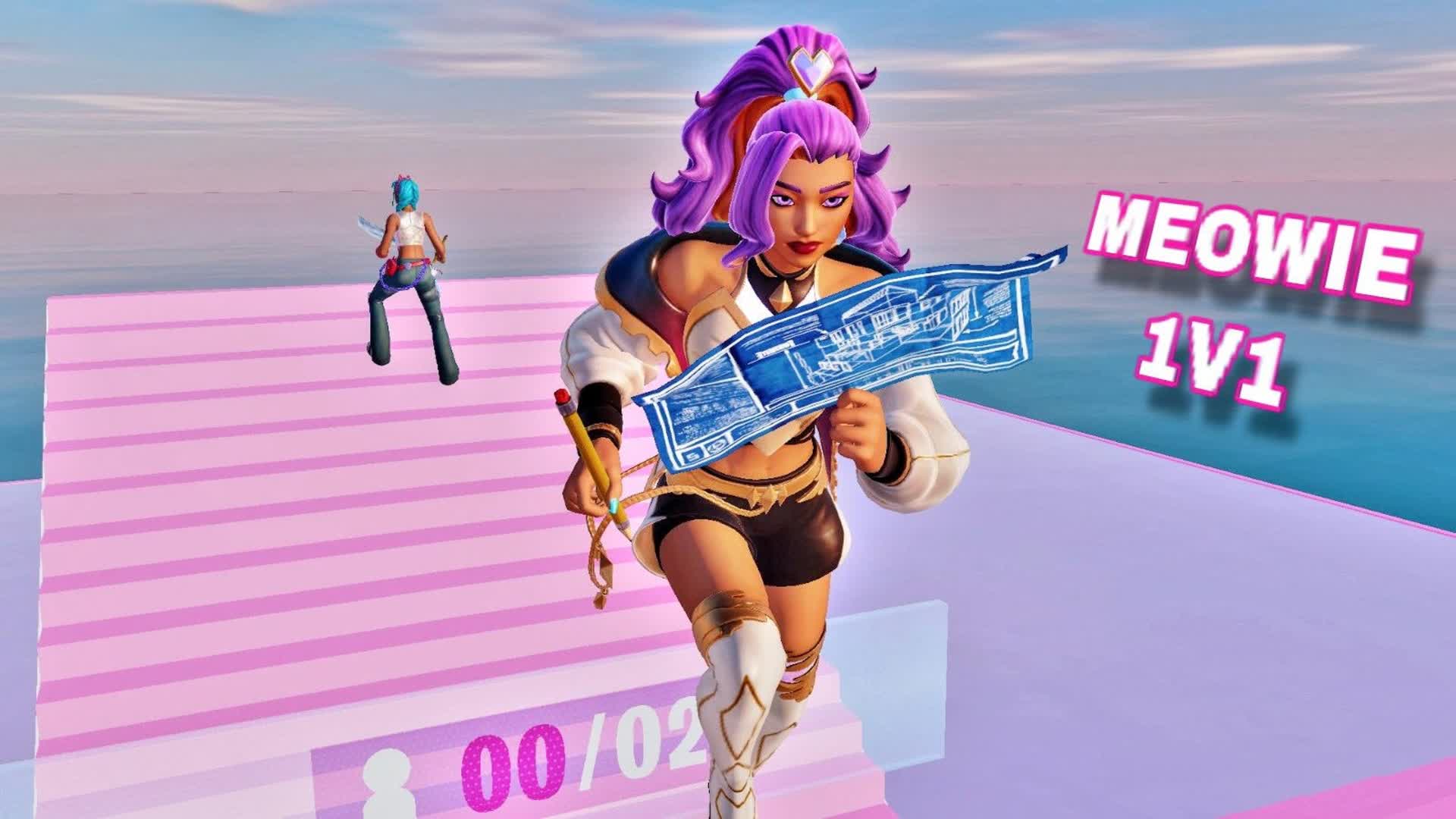 1v1 Build fights [MEOWIE] 8368-4355-7070 by meowie - Fortnite Creative Map Code - Fortnite.GG