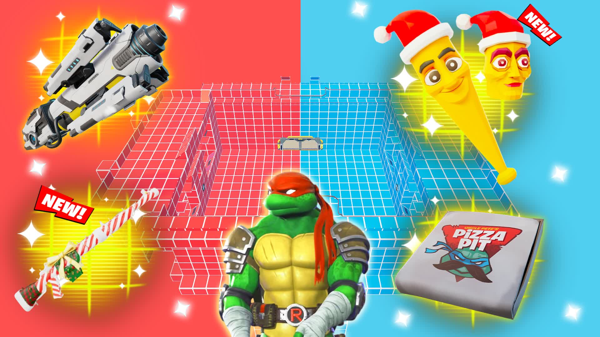 🤪CRAZY RED VS BLUE 🔴🔵 SMILE😊 5173-4608-6926 by kolo123pl - Fortnite ...