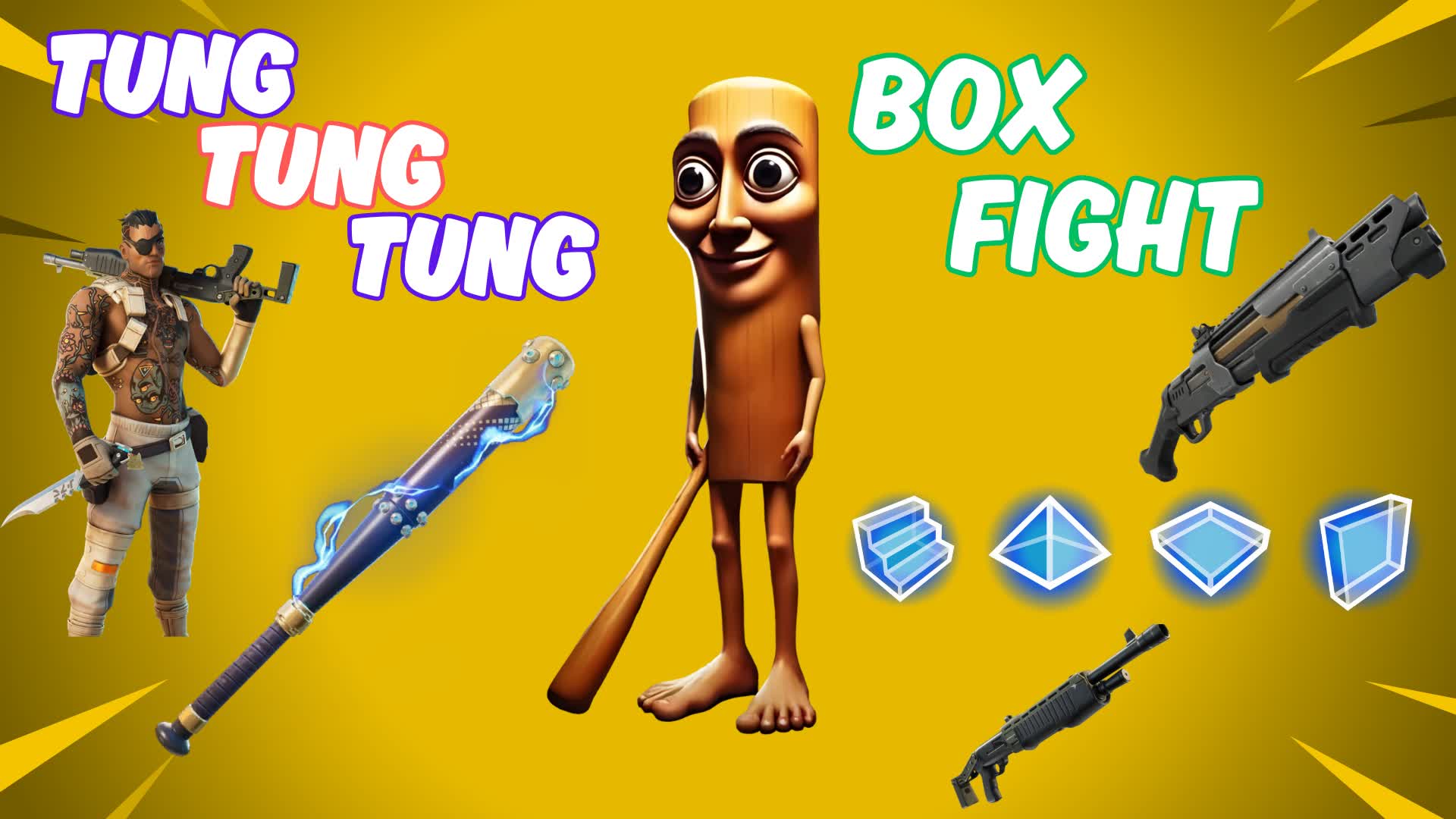BOX FIGHT - TUNG TUNG TUNG SAHUR 3091-8527-5415 by jauumgod7 - Fortnite ...