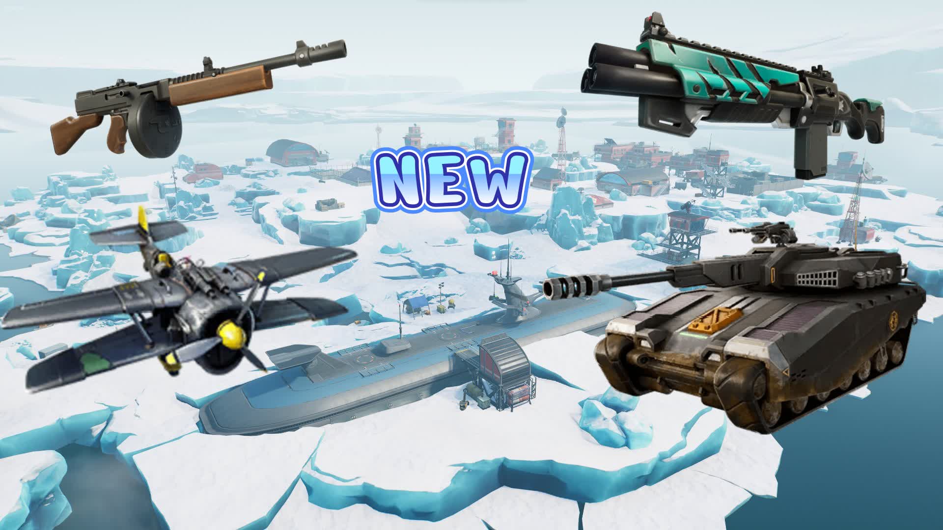 The Ice War has returned 6870-4560-6381 by cobra_developer - Fortnite ...