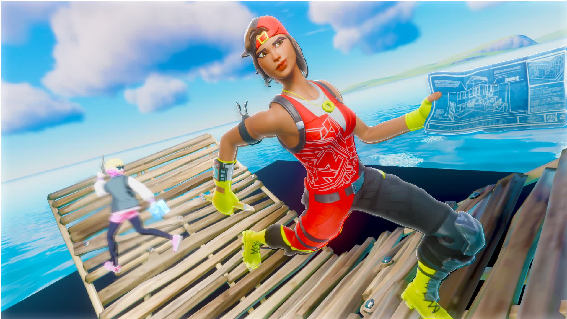 Best 1v1 Map 🥊 5020-5782-8587 من ابتكار inhaler - Fortnite