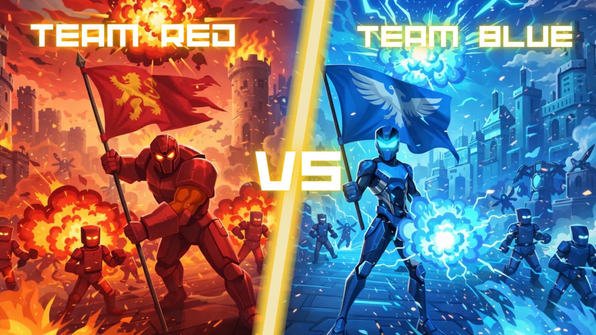 [CAPTURA LA BANDERA]🏳️🔵AZUL VS ROJO🔴 4076-9398-5414 by ghostchc ...