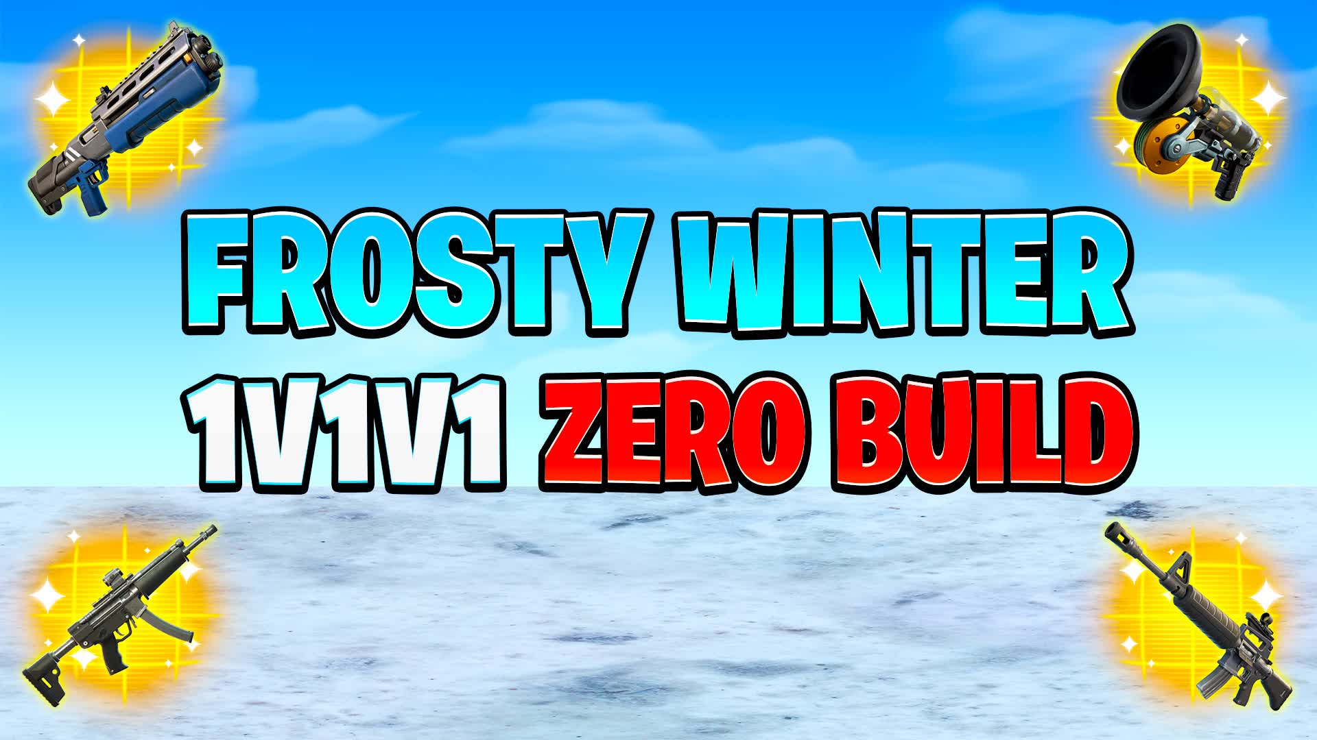 FROSTY WINTER 1V1V1 ZERO BUILD FFA 1137-6344-7524 by hitmancobra - Fortnite