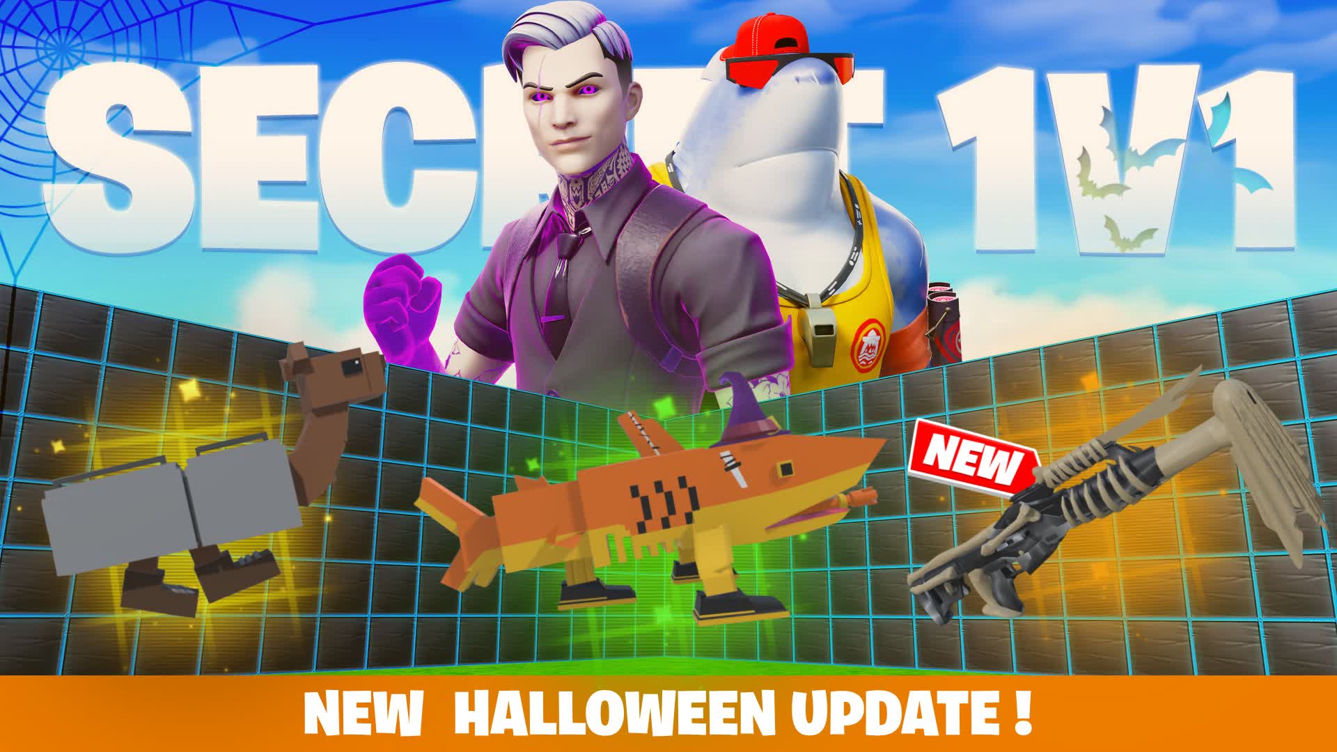 SECRET 1V1 FFA - ALL GUNS 1169-8537-9042 by kntx - Fortnite Creative Map Code - Fortnite.GG