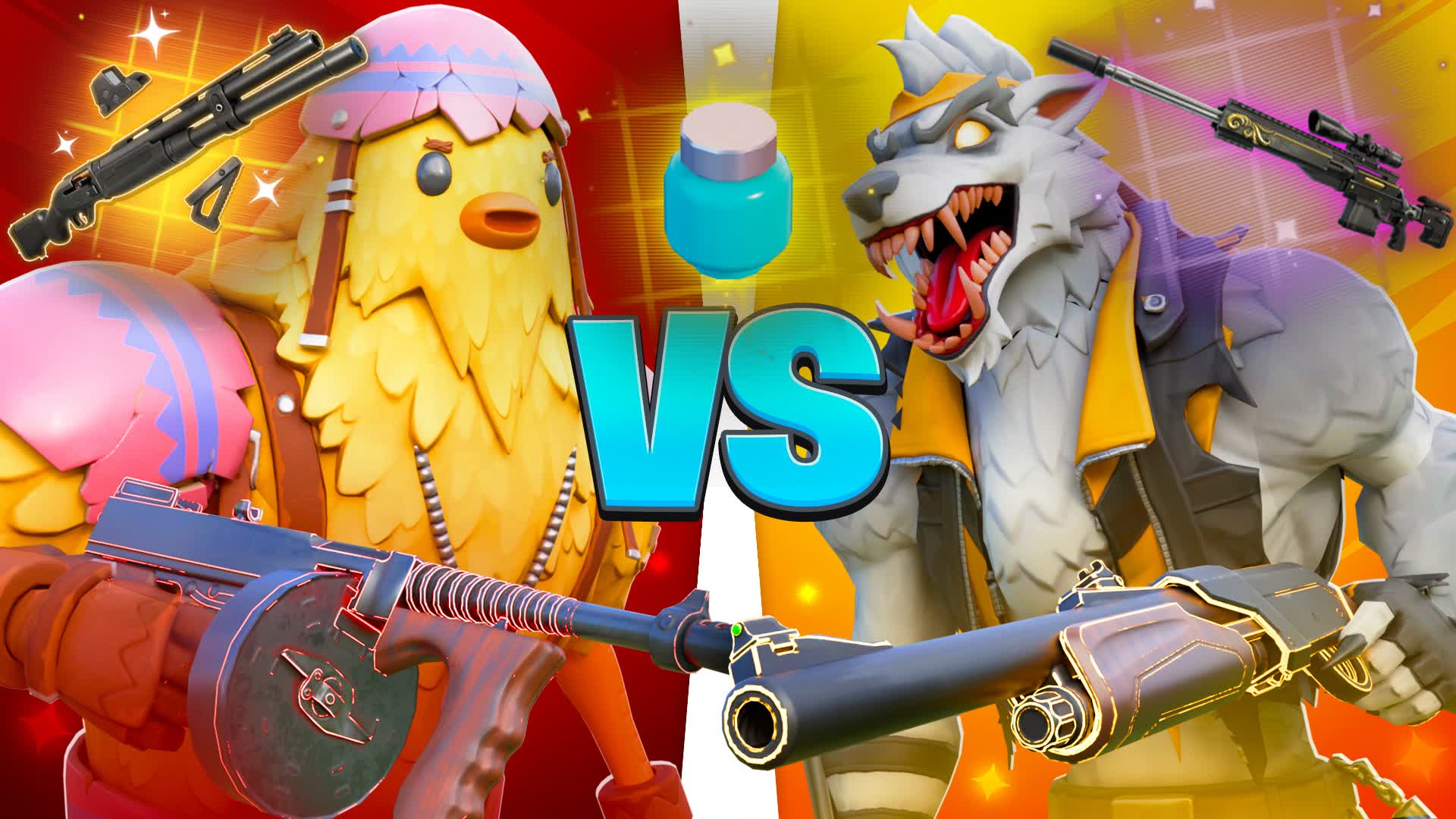 🐺Wolve VS Chicken🐔 3305-2893-2591 by team-aslan - Fortnite Creative Map ...
