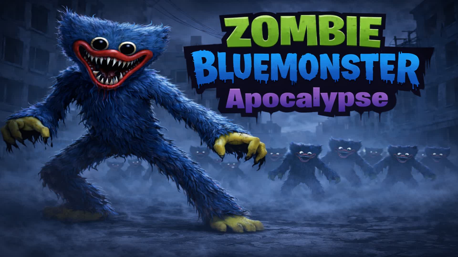 Zombie BlueMonster:Apocalypse City🏙️🔥 0682-9985-7879 by yxnn0105 ...