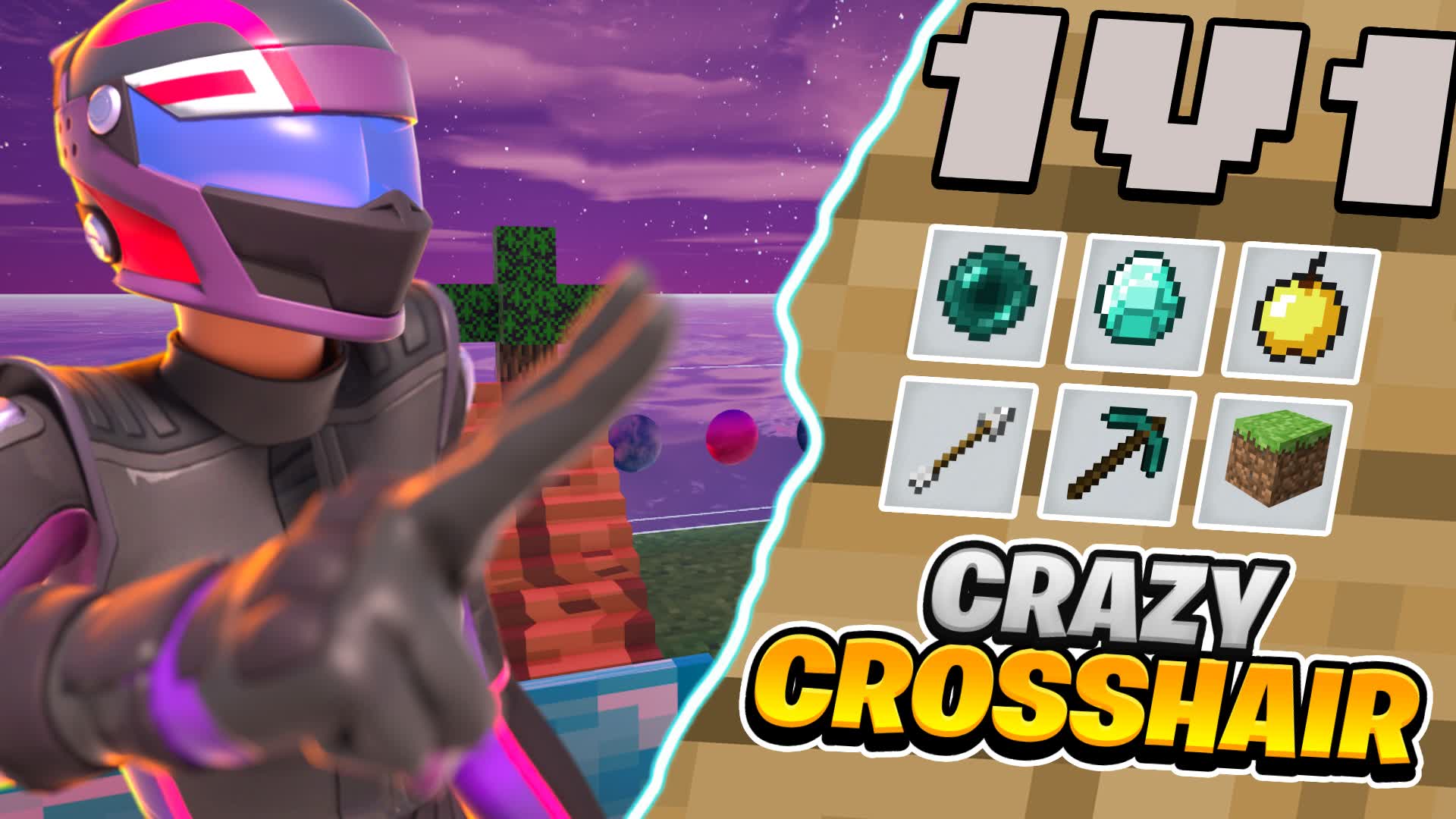 🔫 CRAFTHAIR ARENA | 1v1 MINECRAFT STYLE 1205-6674-9747 by soizo - Fortnite