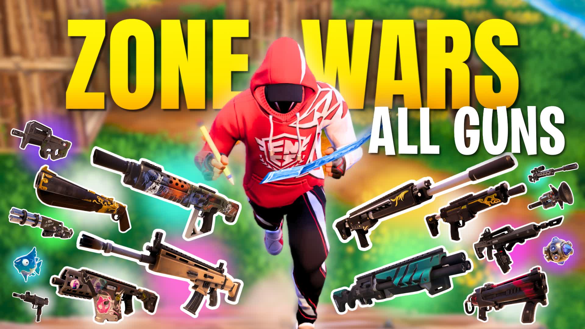 ALL GUNS ZONEWARS 4460-7881-6401 by johnnyblueprint - Fortnite Creative ...