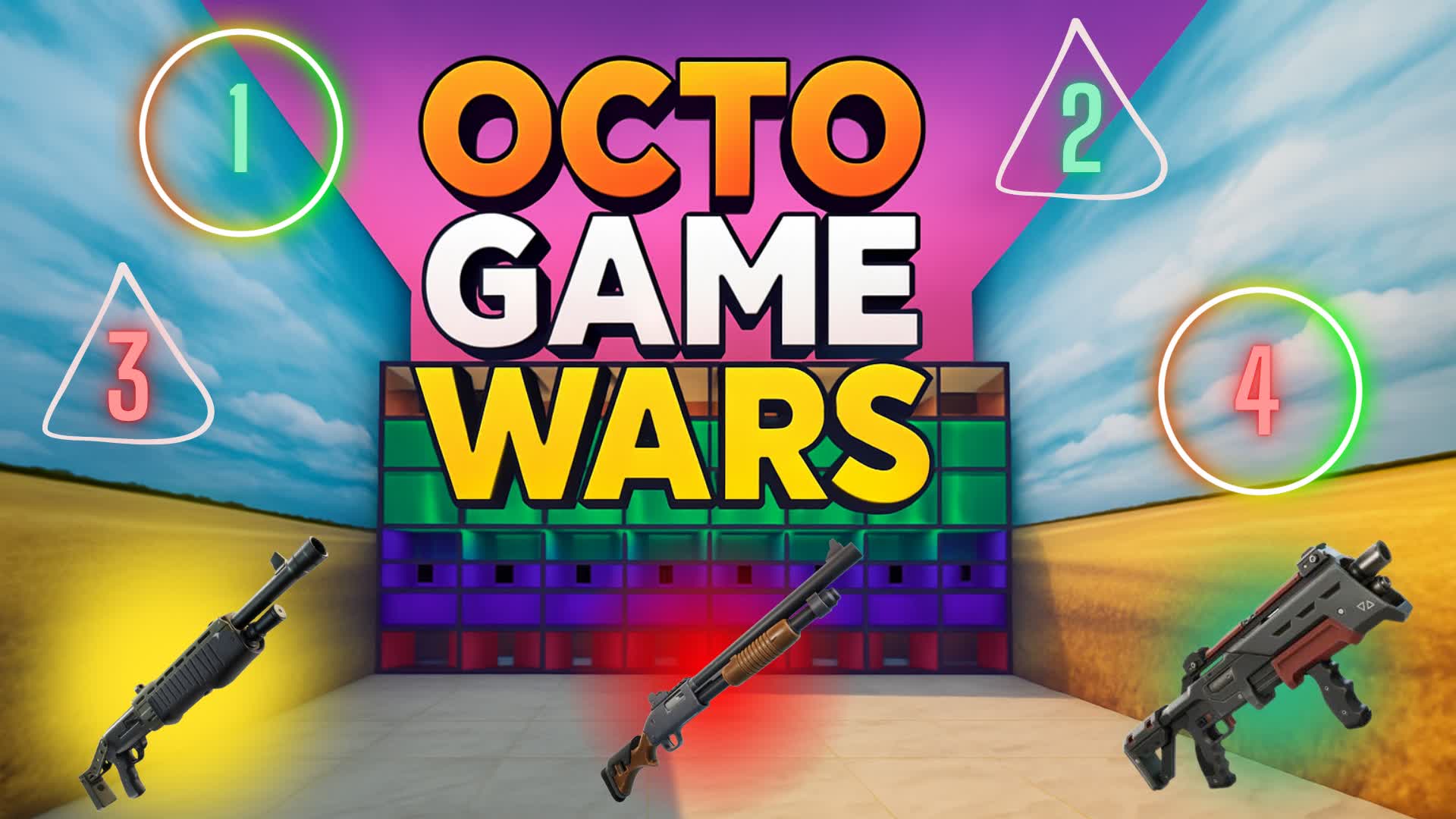 🦑 OCTO GAME WARS 🔥 9207-8394-9471 by 1st_joker - Fortnite