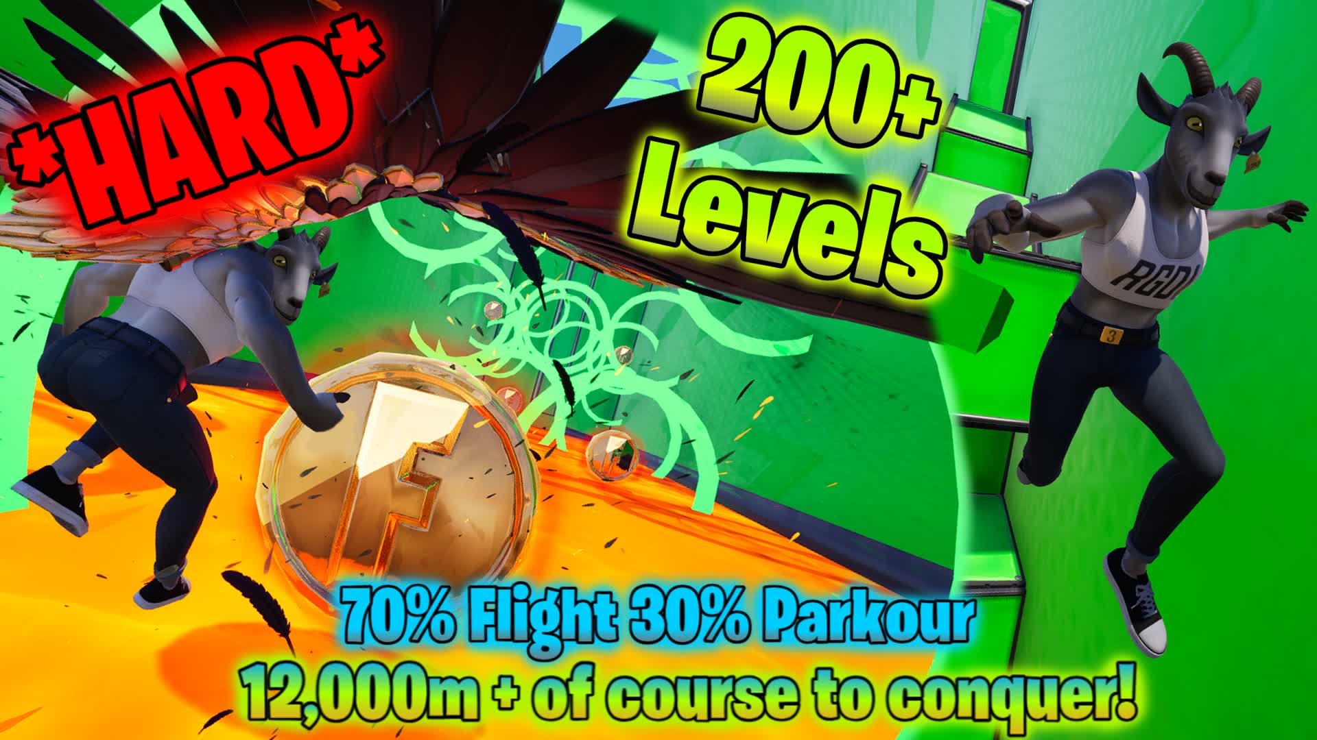 WING COURSE PARKOUR 0215-8821-3147 by ridge_daddy - Fortnite Creative ...