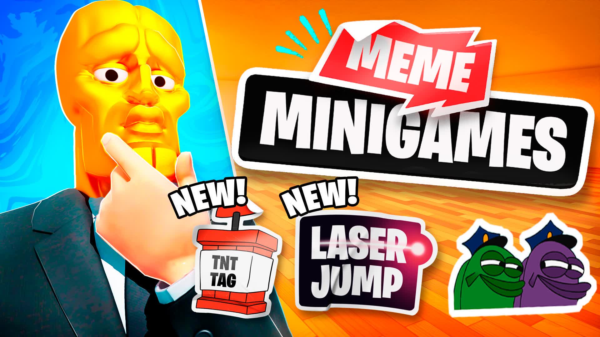 MEME MINIGAMES PVP 🎯 0385-5612-1868 by chelofn2 - Fortnite Creative Map ...