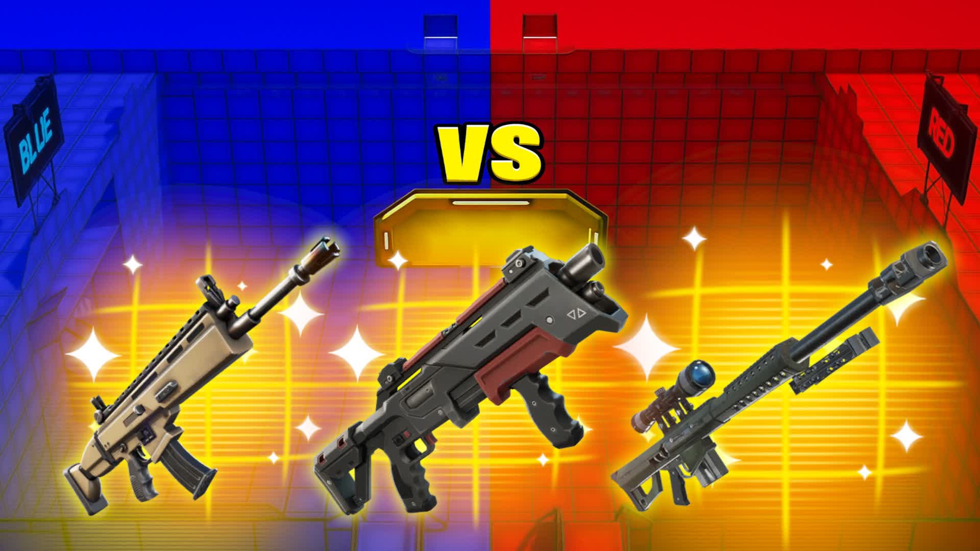 SUPER RED VS BLUE 🔴🔵 MAGICALY 2543-5884-6502 by maximars - Fortnite