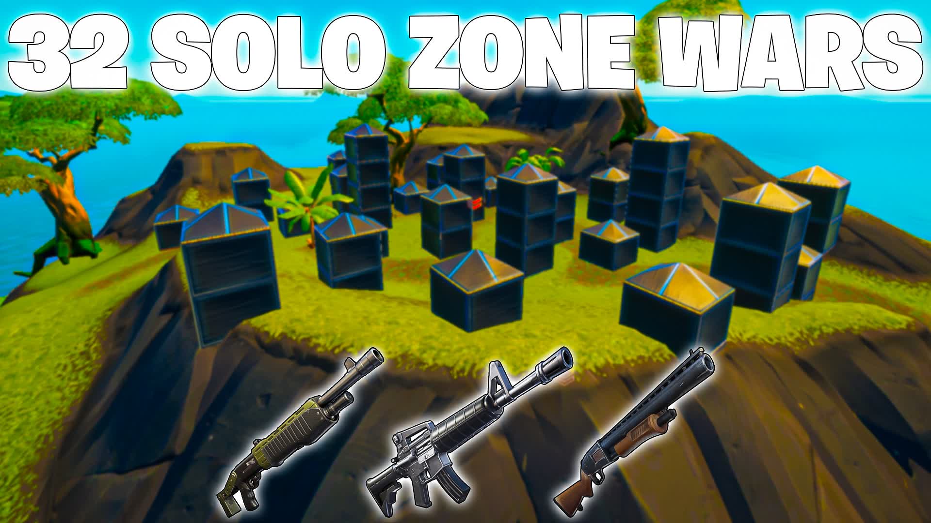 SOLO ZONE WARS 32 PLAYERS OG 8895-0615-1108 by inteleptul1 - Fortnite Creative Map Code ...