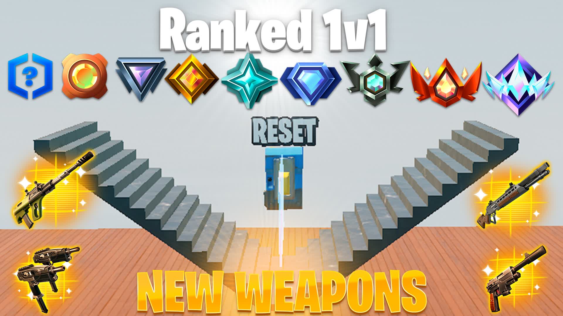 Ranked 1v1 🏆 8772-2998-4166 by d1rolly - Fortnite Creative Map Code ...