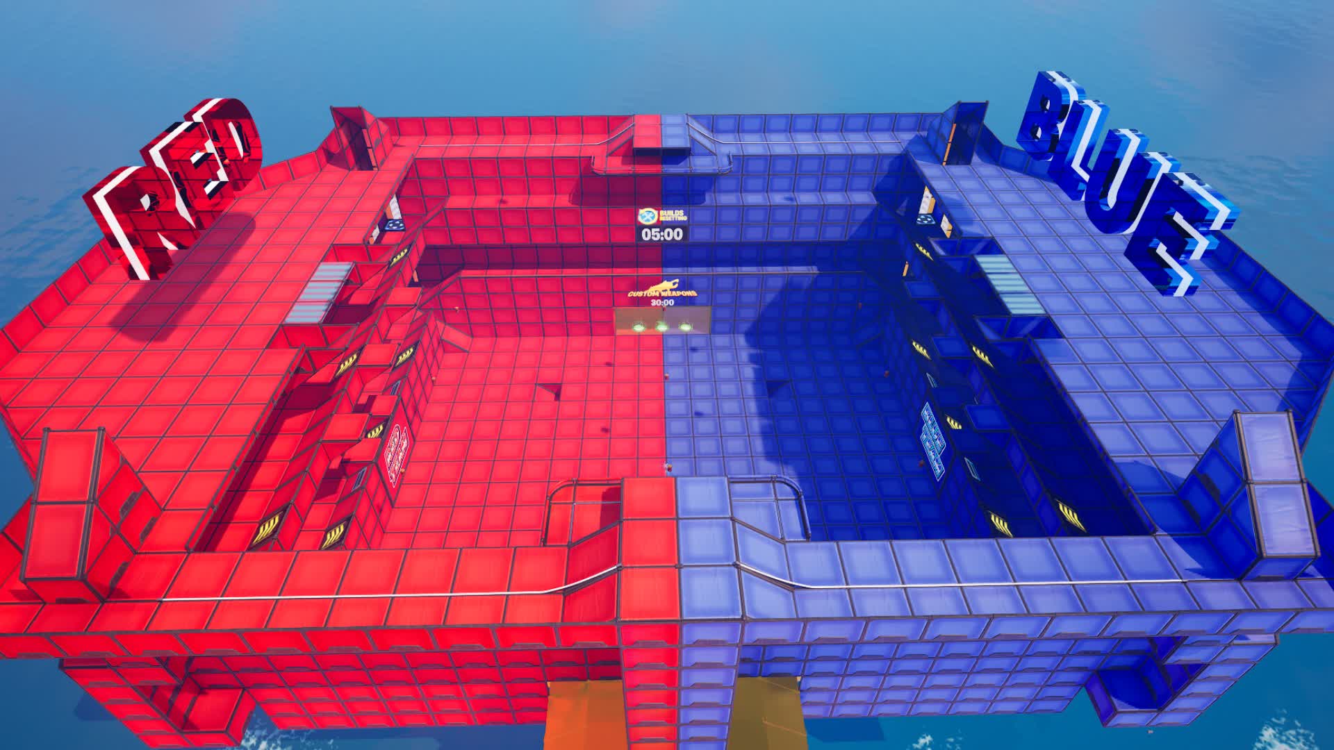 SUPER RED VS COOL BLUE 🔴🔵 0733-6543-2847 by queo - Fortnite Creative ...