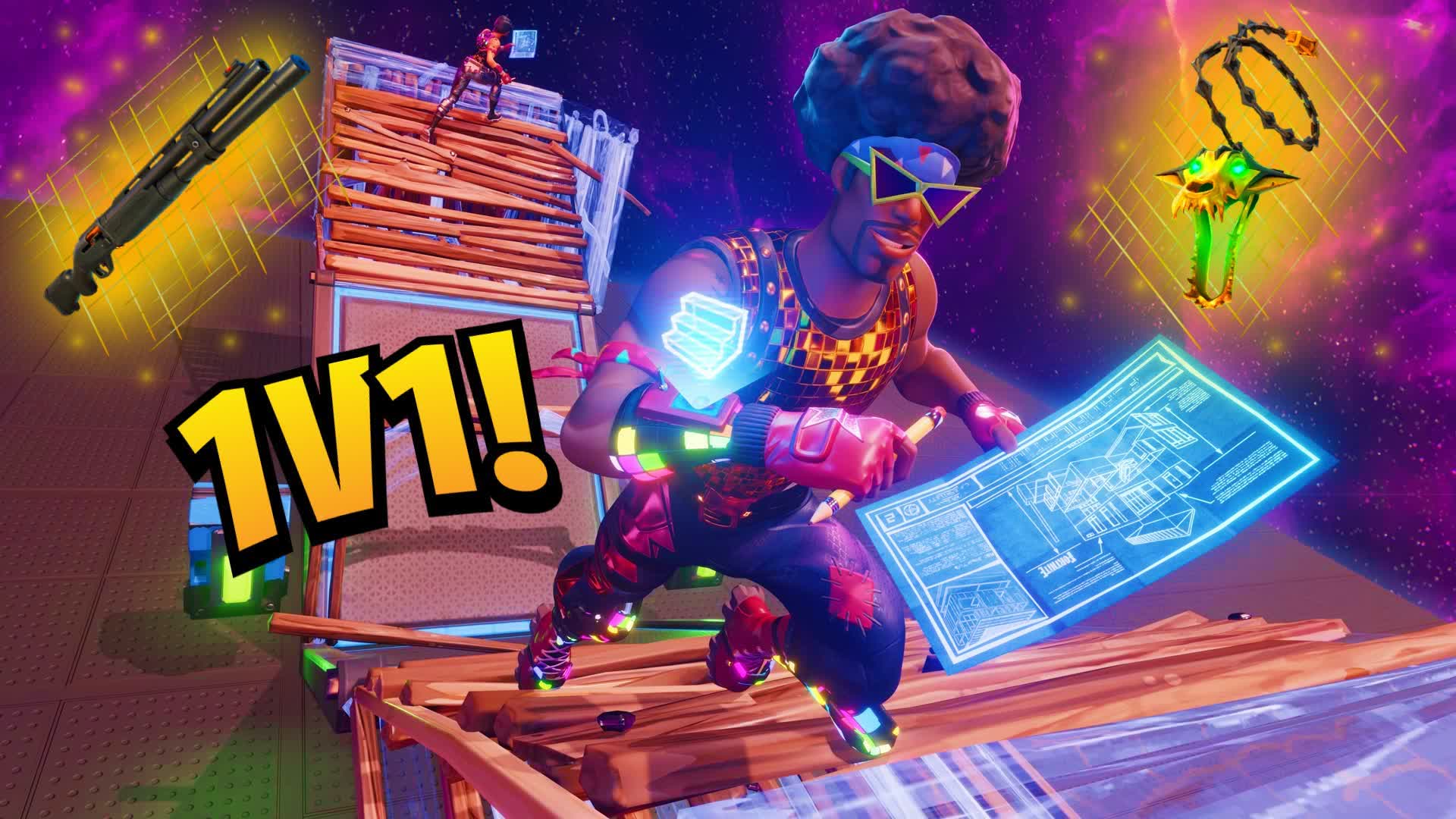 BHE 1V1 BUILD FIGHTS عاركني بالبناء 戦い 0732-9650-6223 by qw1zy ...