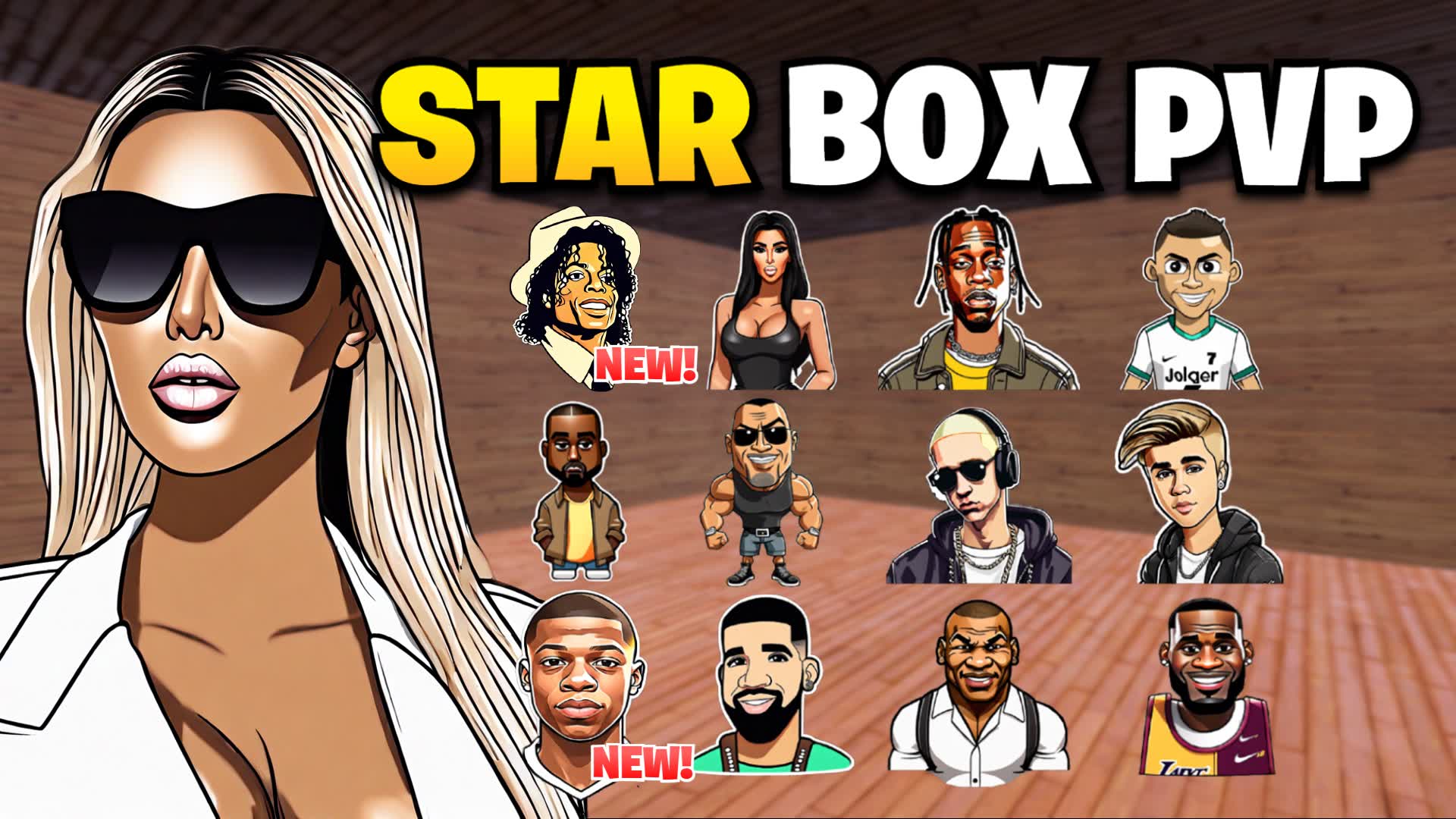 ⭐STAR BOX PVP📦 1917-7218-3657 by pulz - Fortnite Creative Map Code - Fortnite.GG