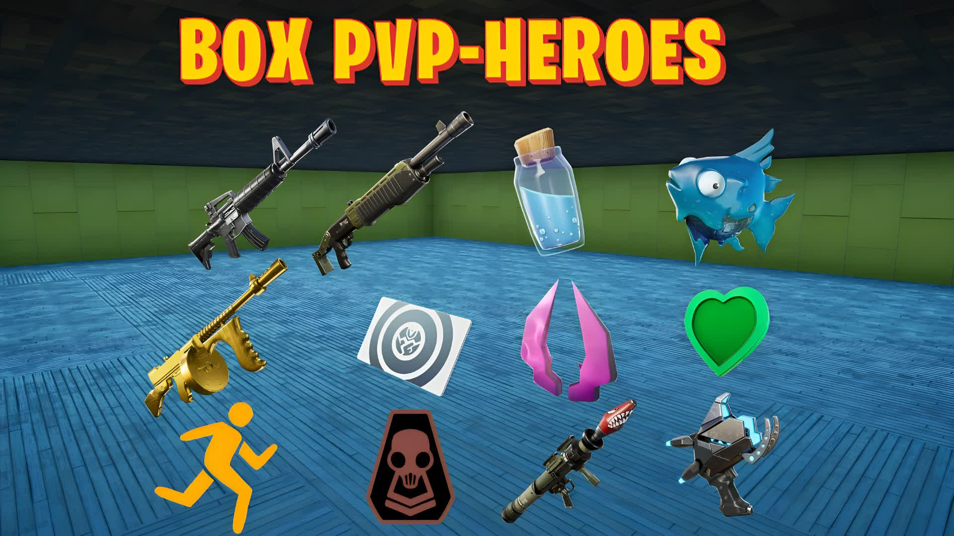 📦THE BOX PVP-HEROES🦸 0733-9015-1377 by dianamite - Fortnite Creative ...