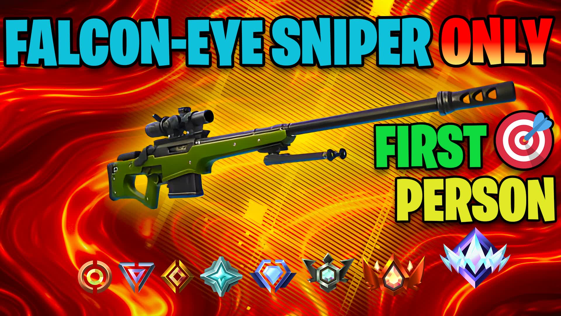 FALCON EYE SNIPER FIRST PERSON FFA 7685-5621-1061 by endon1 - フォートナイト