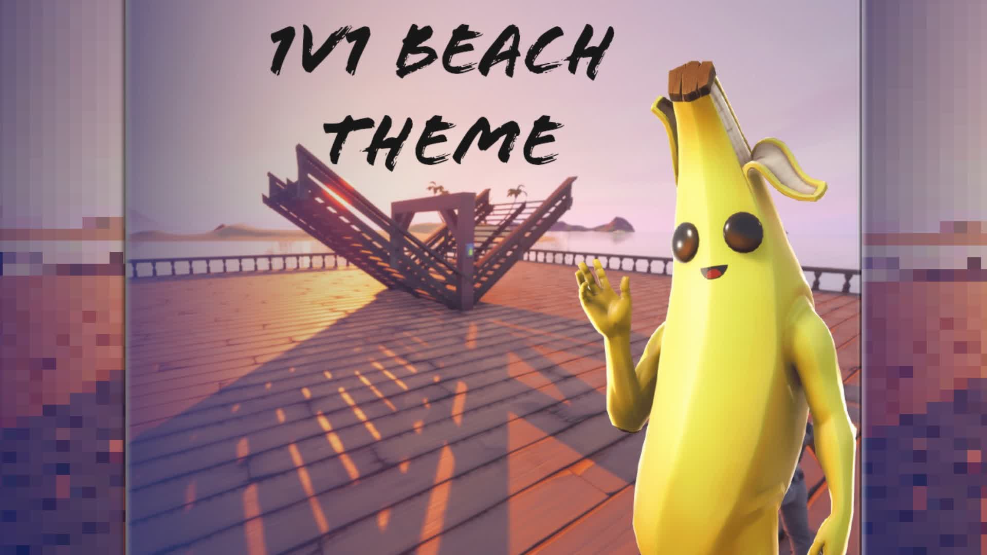1V1 beach theme 9800-5737-1856 by Mr pelly agent - Fortnite.GG