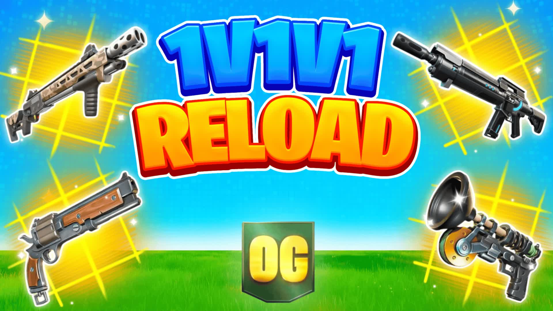 1V1V1V1 RELOAD 3080-6013-8690 by 1jj - Fortnite Creative Map Code - Fortnite.GG