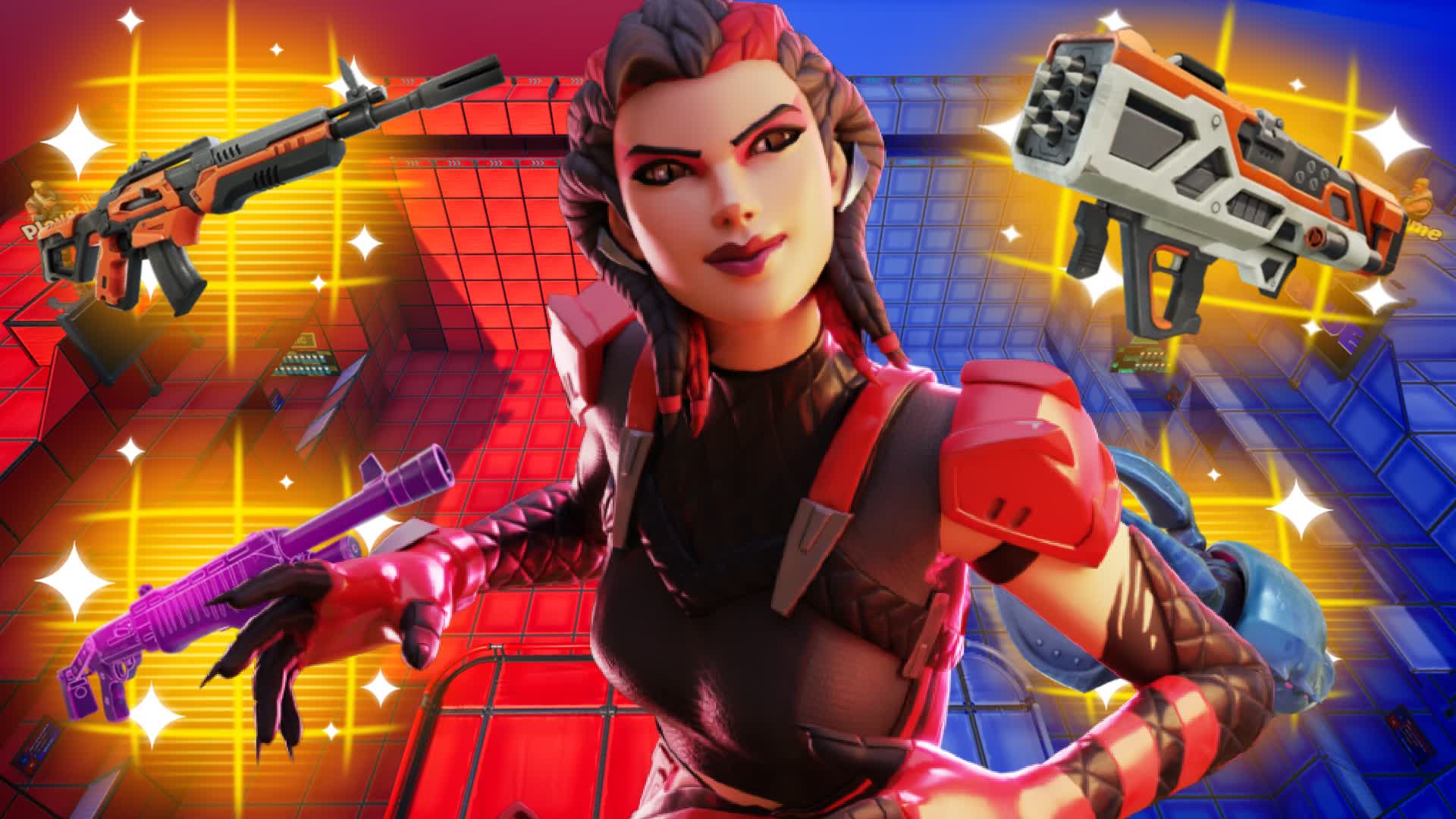 LEGENDS RED VS BLUE 🔴🔵 0698-1353-1905 by 1valenfps - Fortnite Creative ...