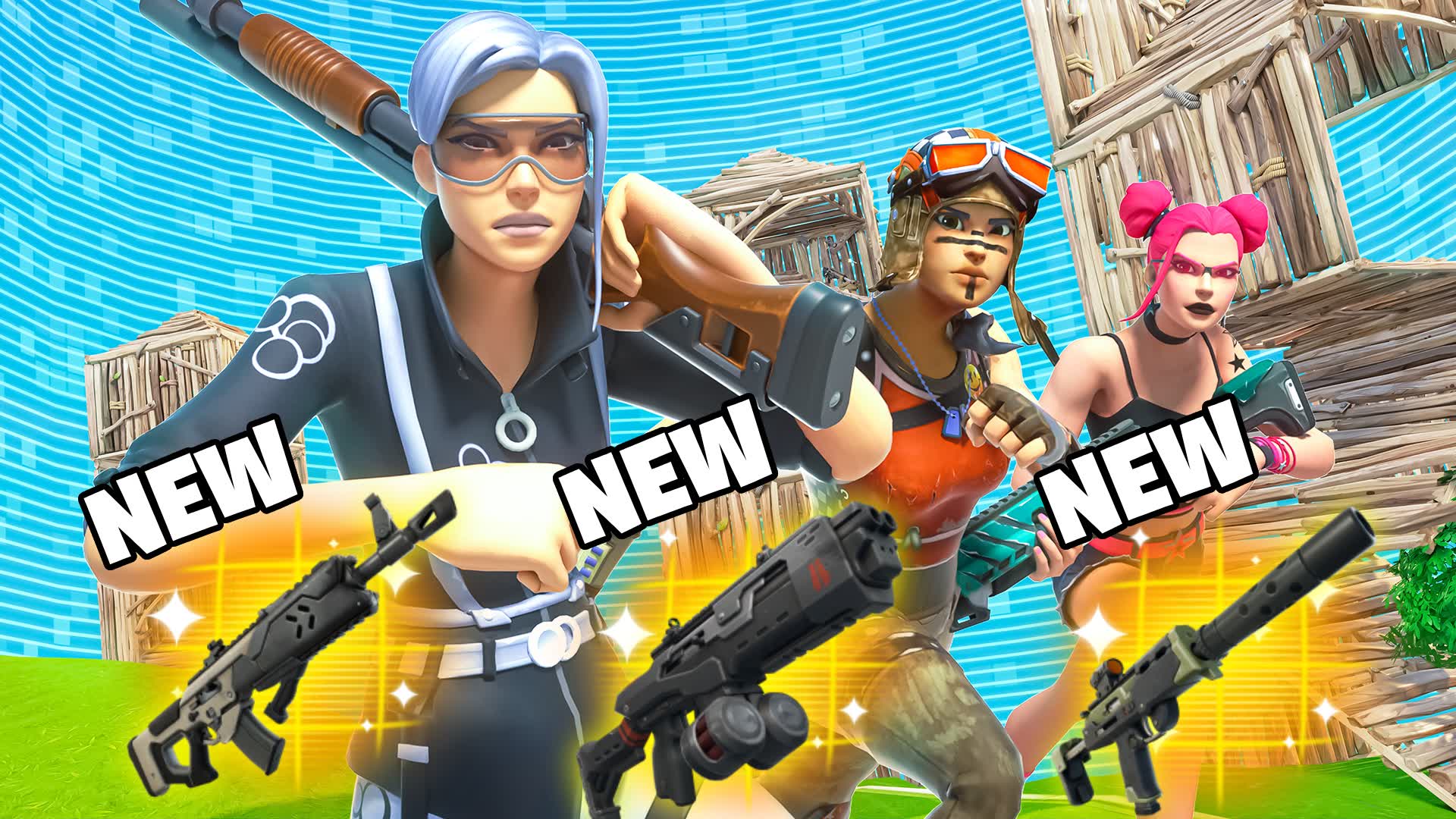 TRIO ZONE WARS ⛈️ 3166-2260-1449 by goodopinion - Fortnite Creative Map Code - Fortnite.GG