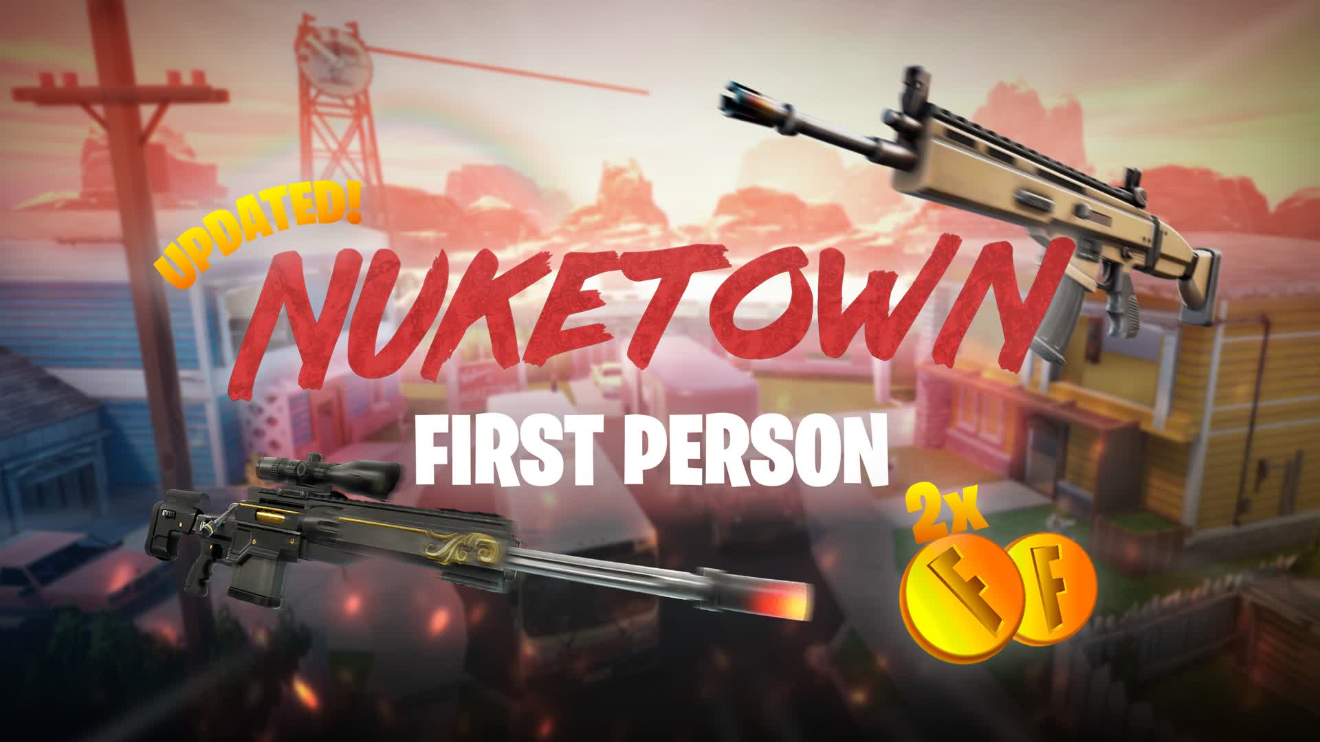 ⭐️FPS FFA - NUKETOWN 6403-9480-6539 by plazmaps - Fortnite Creative Map Code - Fortnite.GG