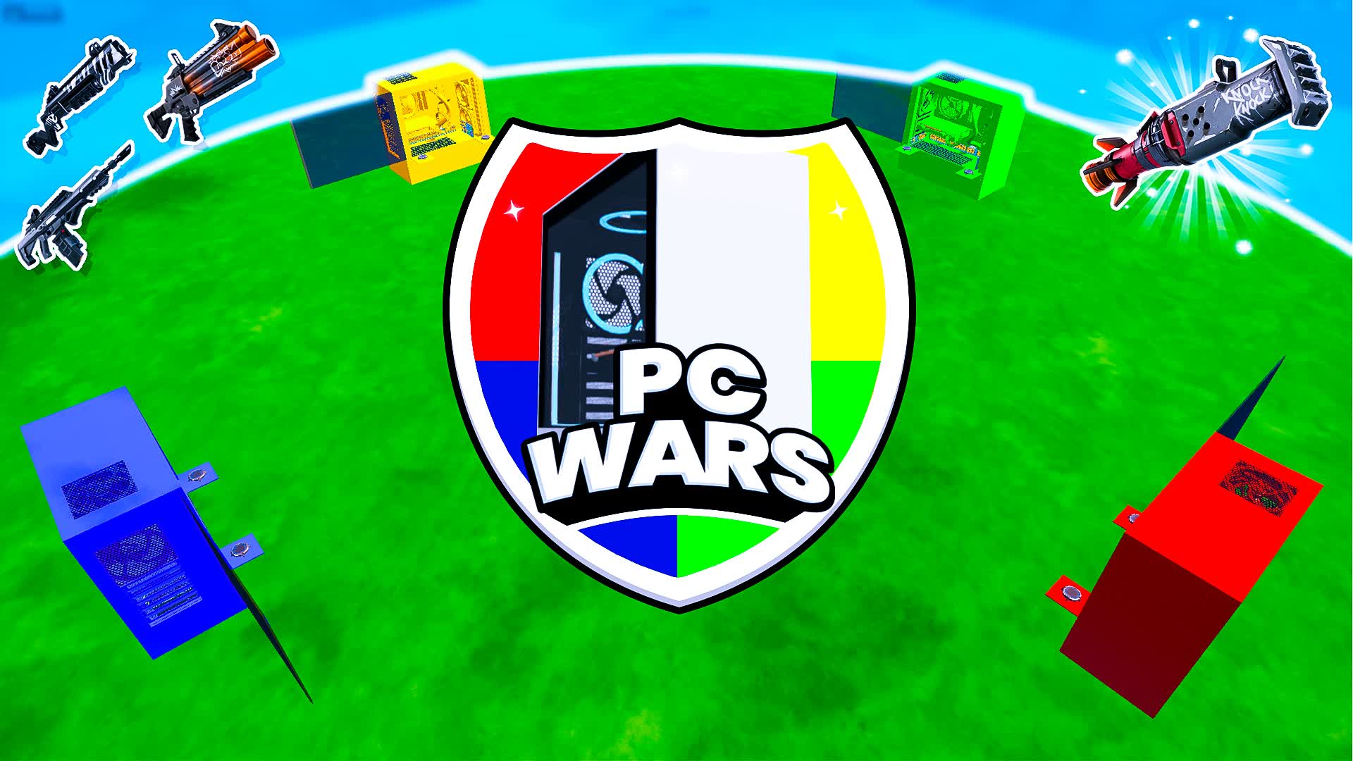 🖥️ PC WARS 🌀 6186-5120-8933 by moja - Fortnite Creative Map Code ...
