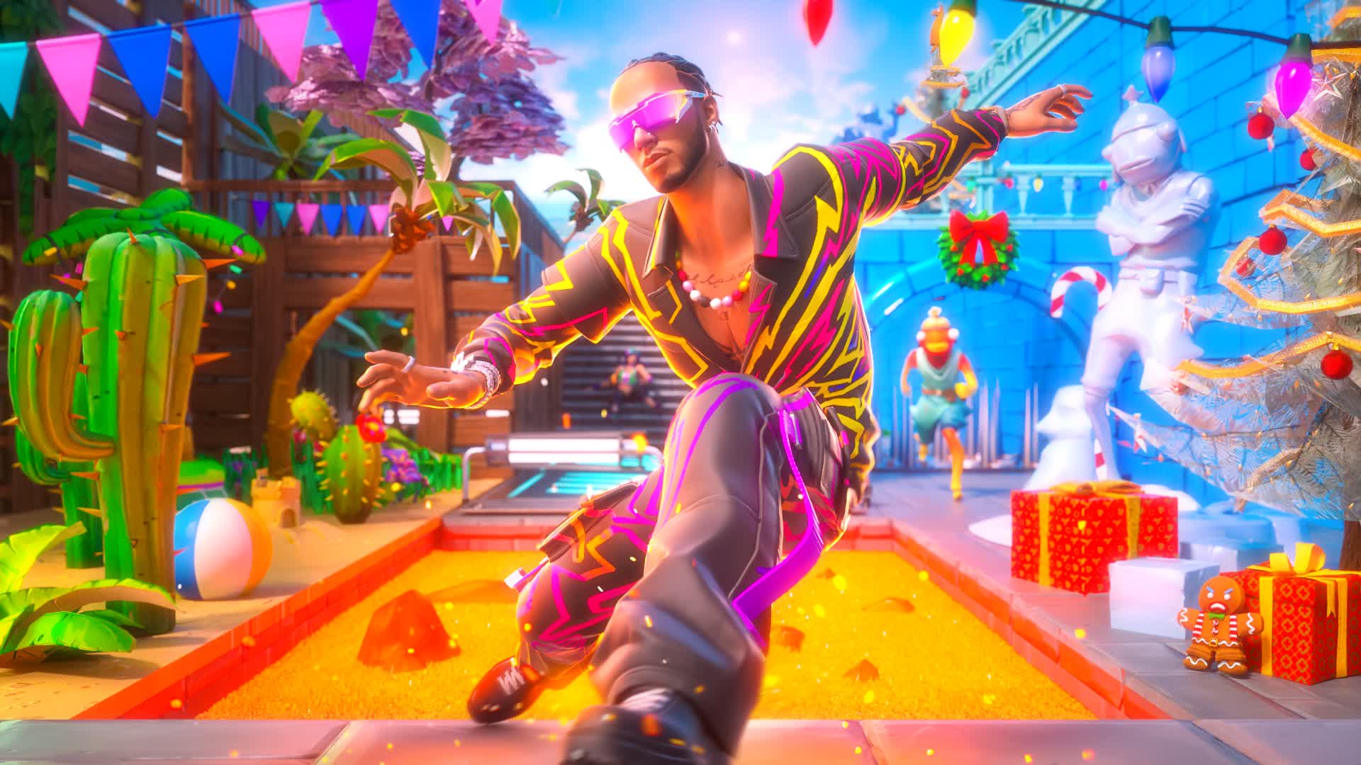 🔥222+ LEVELS 4 SEASONS DEATHRUN🔥 1226-8642-3079 من ابتكار viper9 - Fortnite