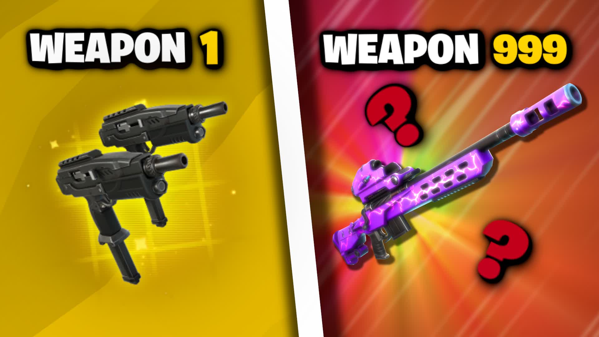 ⭐️mega Gun Game 🔫 🎯 One Shot 🚗cars 2910 4959 5073 من ابتكار Y500 Fortnite