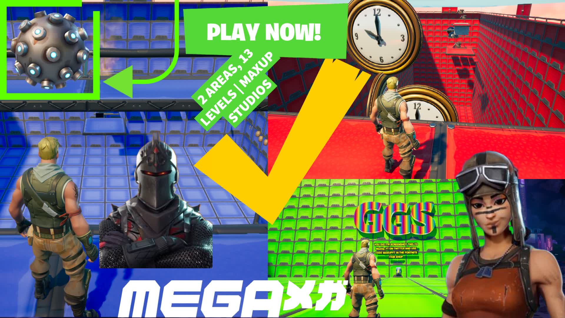 2 Areas, 13 Levels | MaxUp Studios 6322-7476-8059 by maxupyt - Fortnite ...