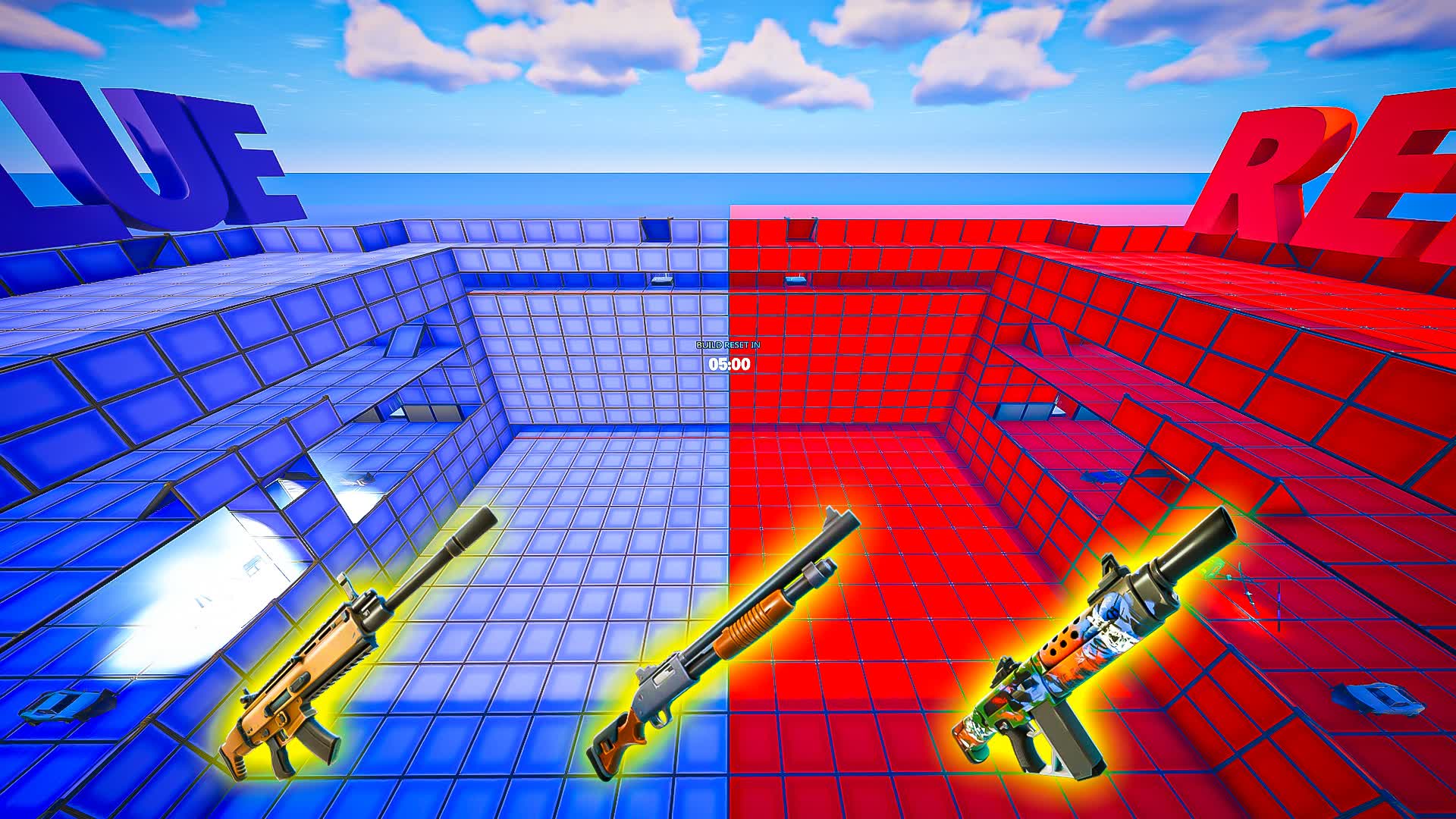 TRYHARD RED VS BLUE🔴🔵 7364-0046-9807 by arck - Fortnite Creative Map ...