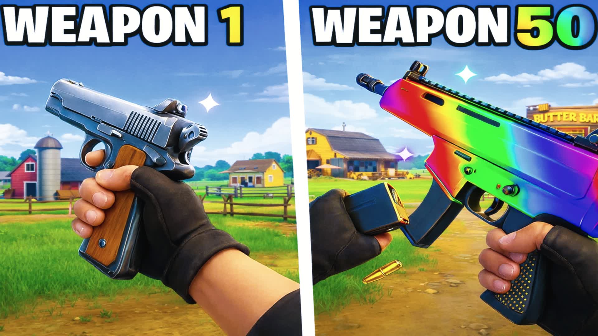 SUPER GUN GAME - FIRST PERSON 3205-4543-7508 by tx78 - Fortnite ...