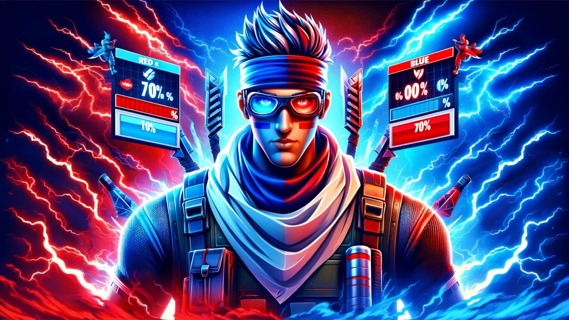 EPIC RED VS BLUE NO BUILD🔴🔵 1521-0261-9261 by zilverbackk - Fortnite ...