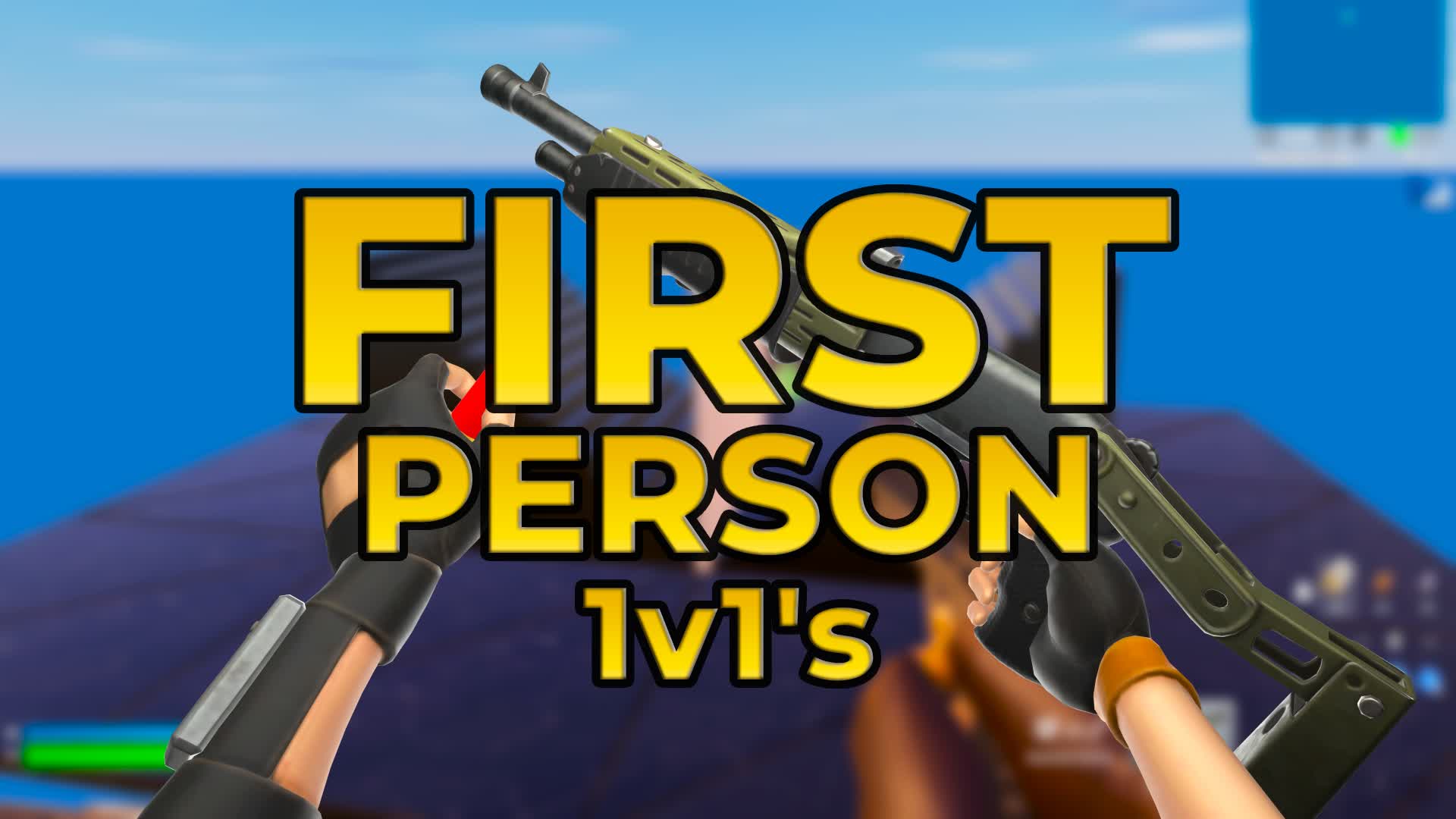 🙎First Person 1v1's🙎 0974-8424-1583 by sxepwyd - Fortnite Creative Map Code - Fortnite.GG