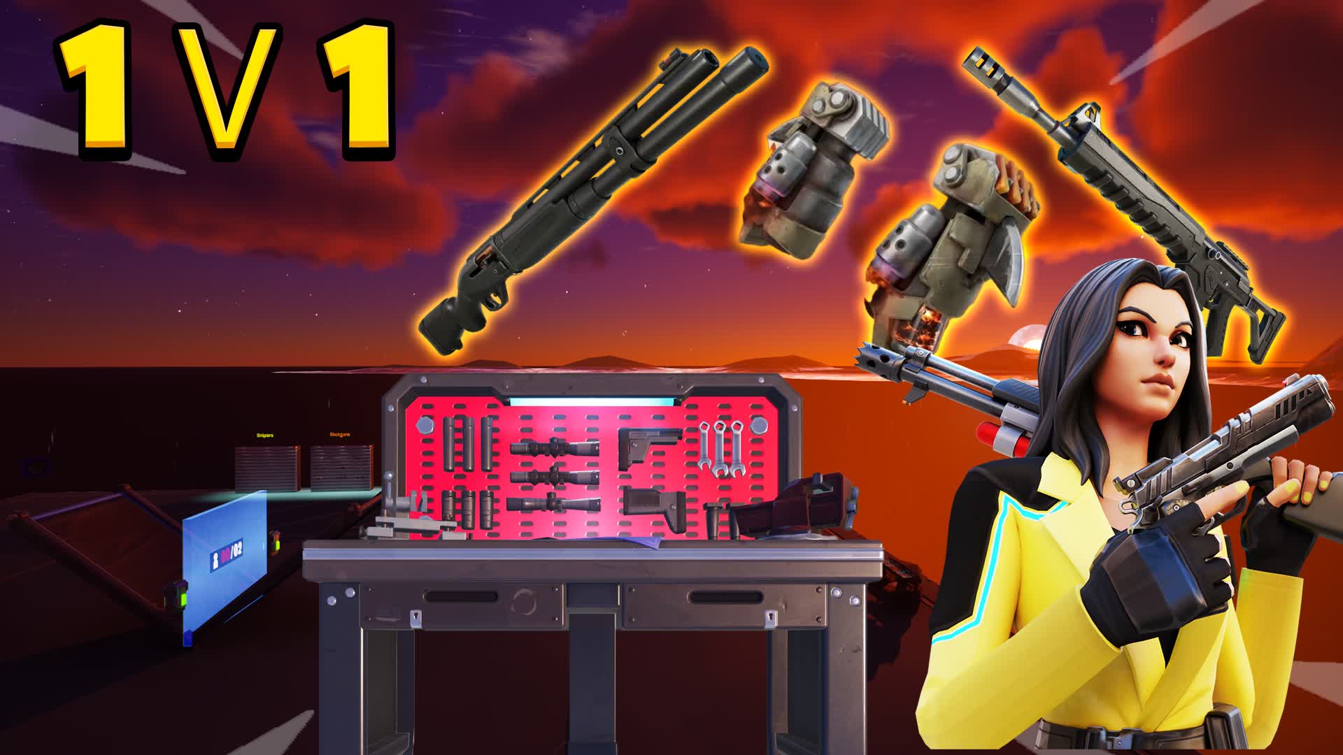 1V1 BUILD BATTLE 6452-0374-5258 by vrcreatorpro - Fortnite Creative Map Code - Fortnite.GG