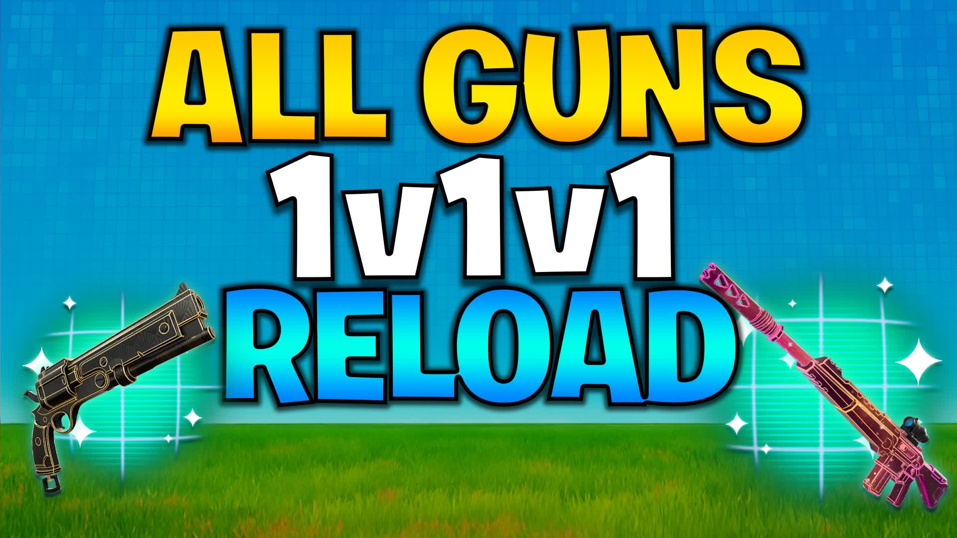 ALL GUNS 1v1v1 RELOAD Realistics FFA 6153-9527-9162 by daani - Fortnite