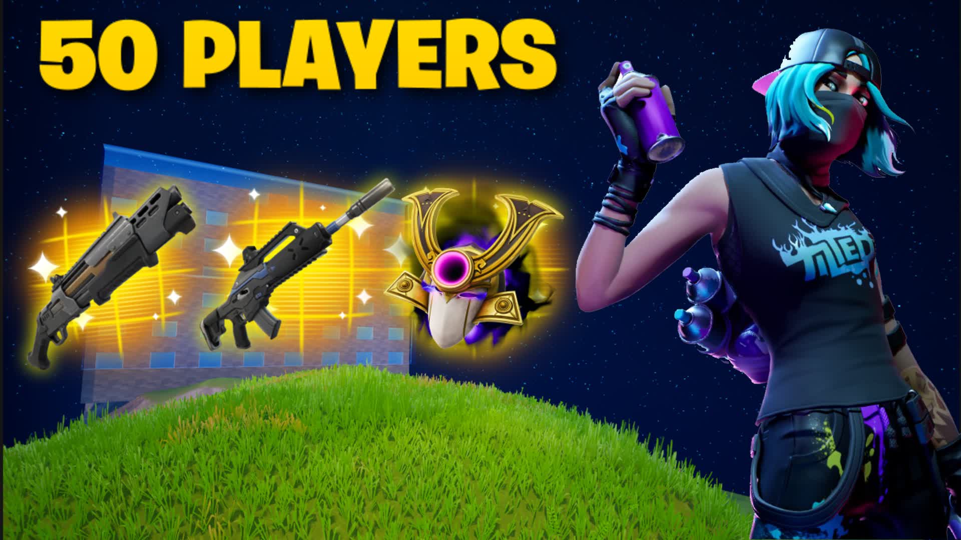 Zone Wars [50 Players] 7773-3147-3466 by nofuiyo - Fortnite