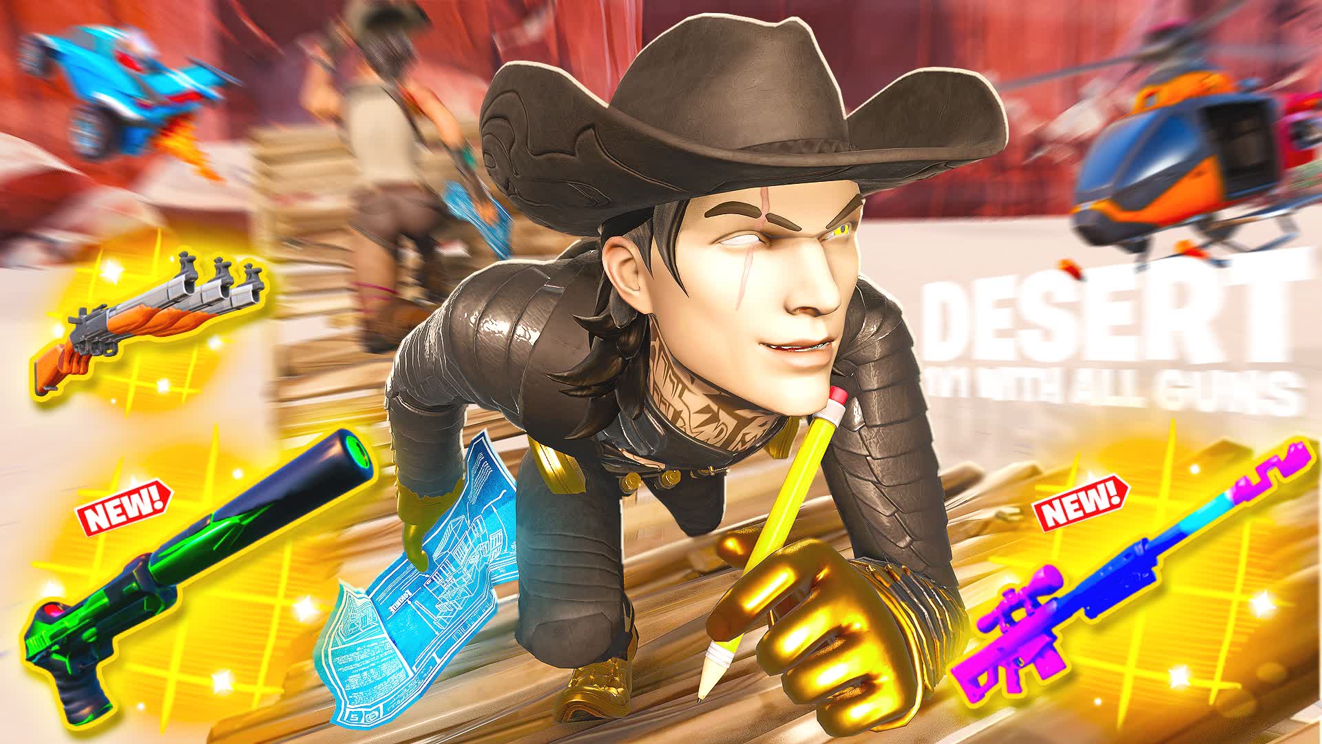 DESERT 1V1 WITH ALL GUNS 3890-7019-4337 by sendy - Fortnite Creative ...