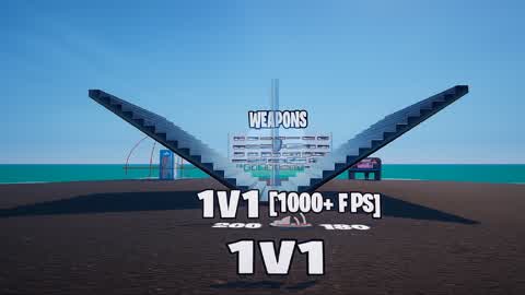 1V1 MAP [1000+ FPS] ⚡ 0895-1553-8843 by w4as - Fortnite Creative Map ...