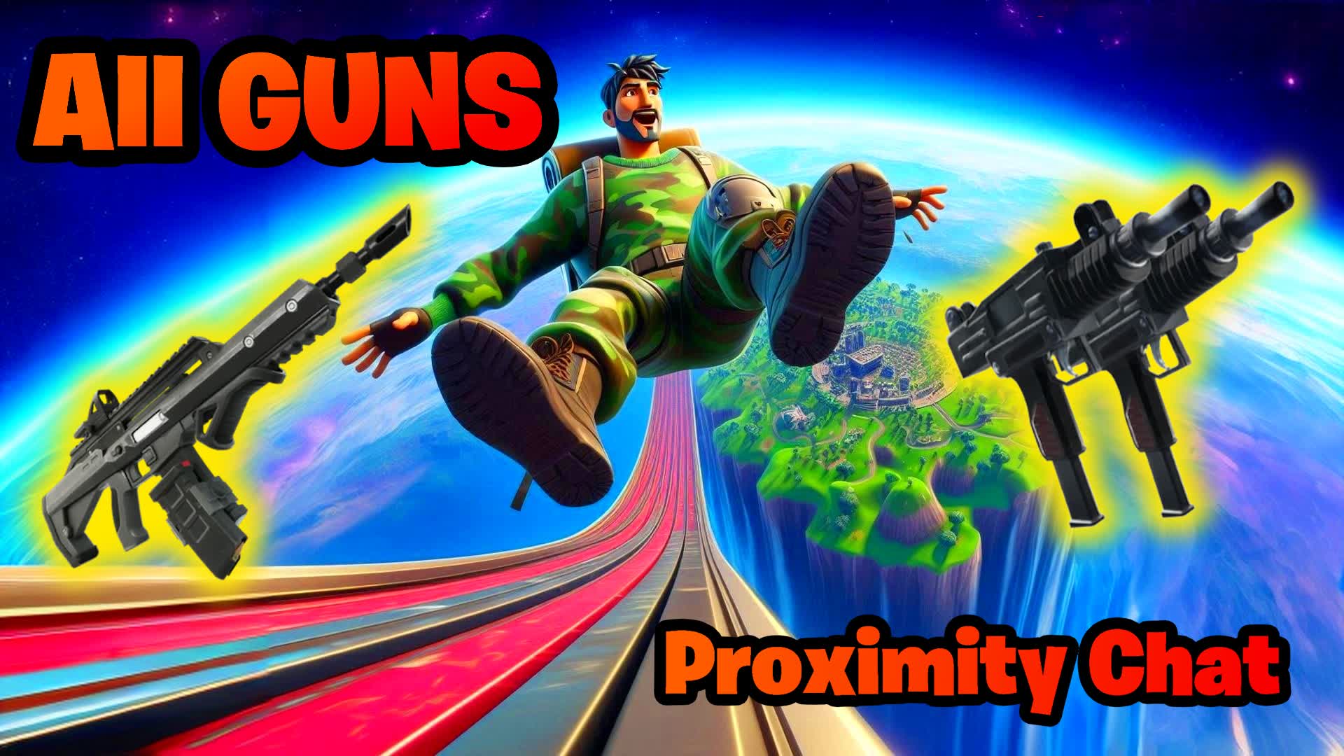 Mega Ramp Gun Game FFA W/ Proximity chat 7389-5039-3779 من ابتكار momax ...