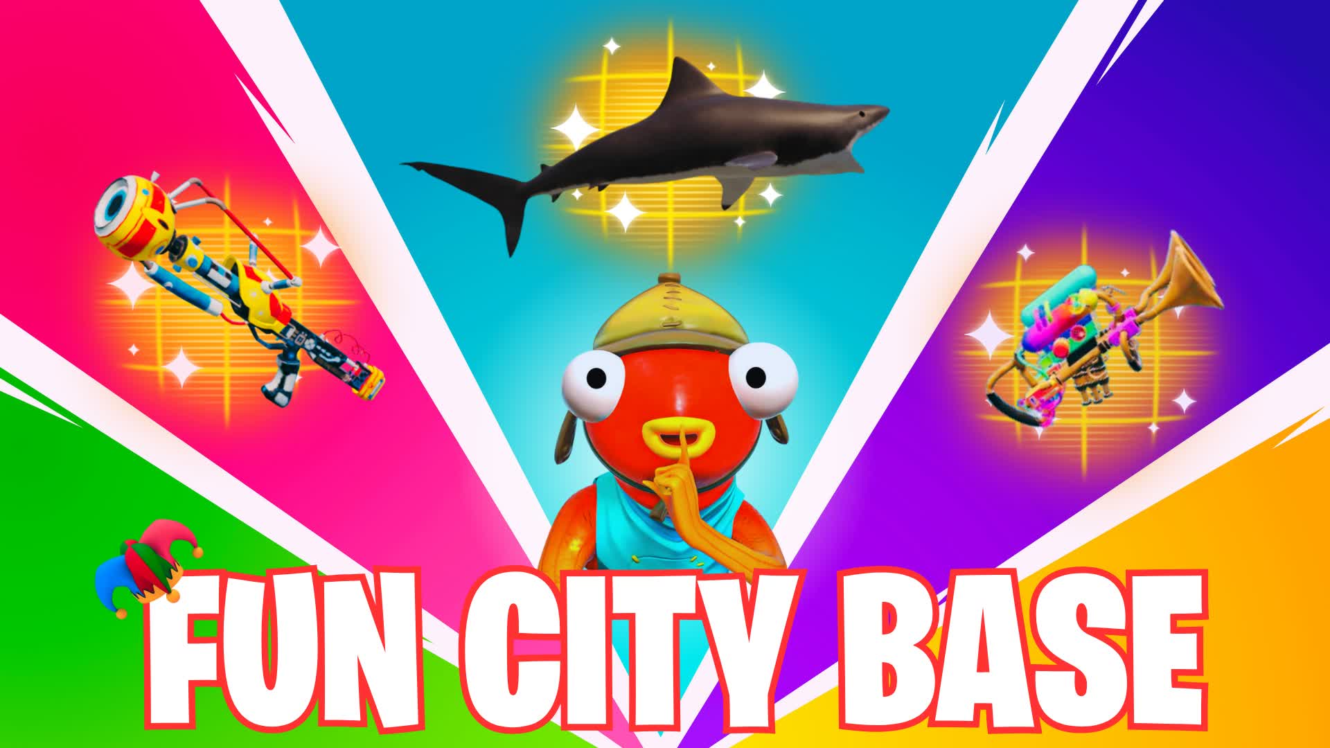 FUN CITY BASE 4194-6688-8241 by orevoltzz - Fortnite Creative Map Code ...