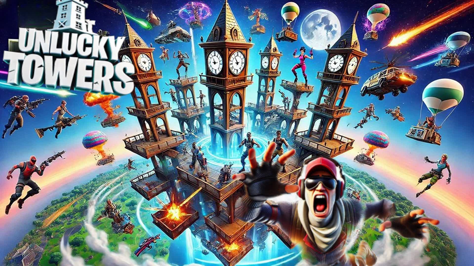 UNLUCKY TOWERS 7918-2948-9481 by drswole - Fortnite