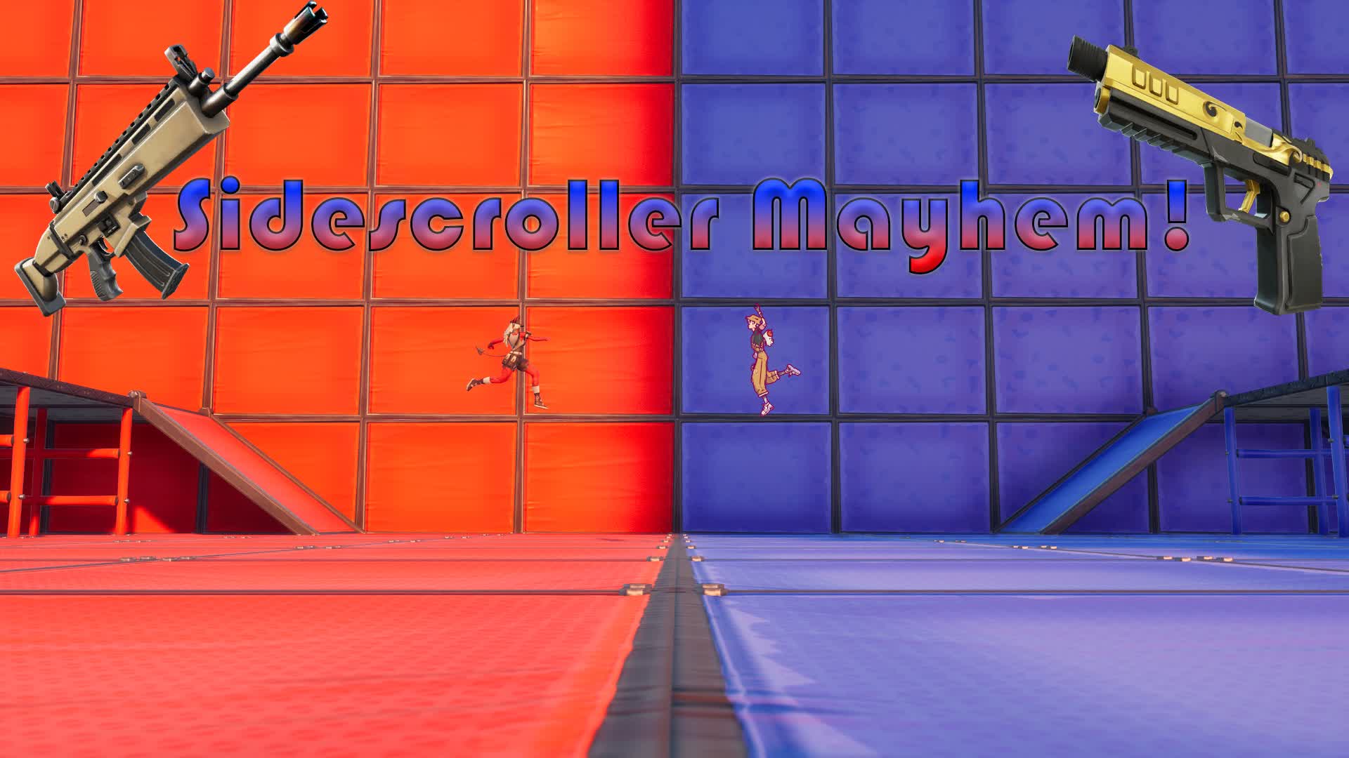 RED VS BLUE: SIDESCROLLER MAYHEM! 7385-4030-3185 by nexuspoint ...