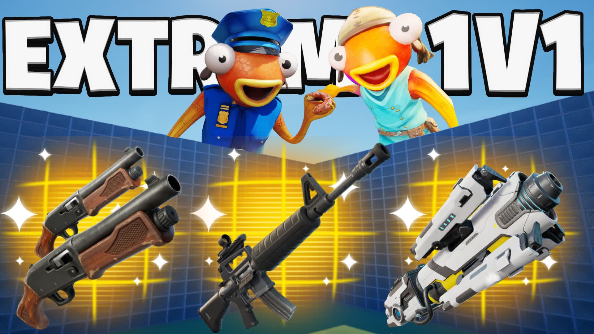 EXTREME 1V1 ALL GUNS & VEHICLES 🎯 FFA 8268-4299-0052 by 1lmt7 ...