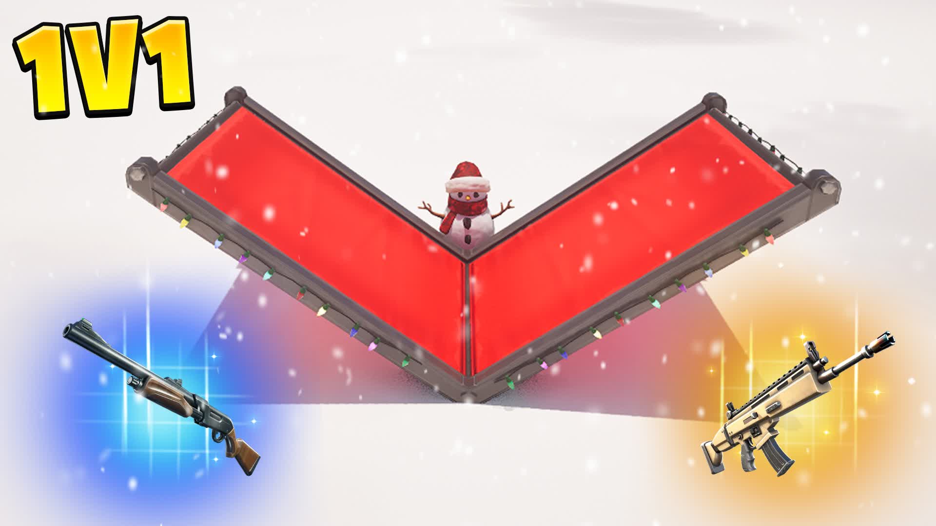 WINTER 1V1 BUILD FIGHTS ️ 2070-1661-1481 by miniduck - Fortnite ...