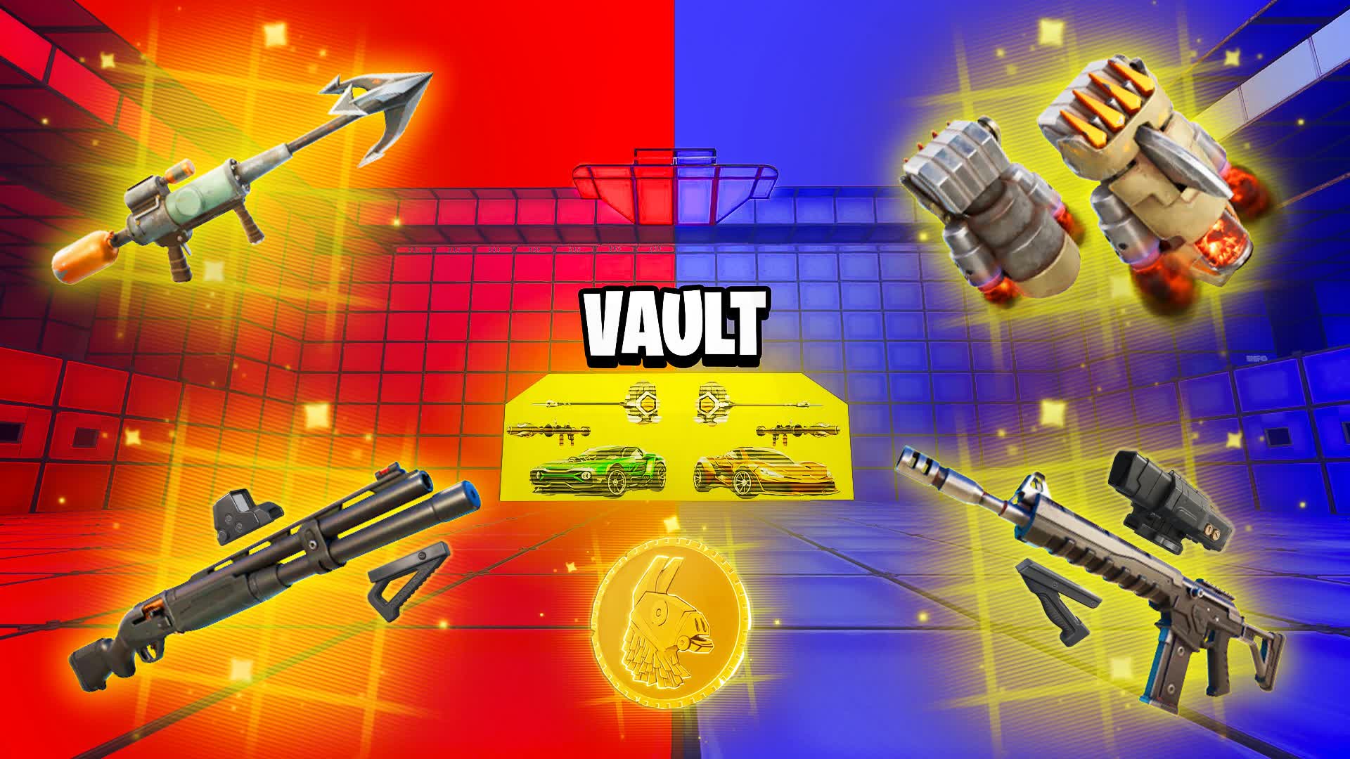 TURBO RED VS BLUE 🔴🔵 3781-6974-1372 by illusion - Fortnite Creative Map ...