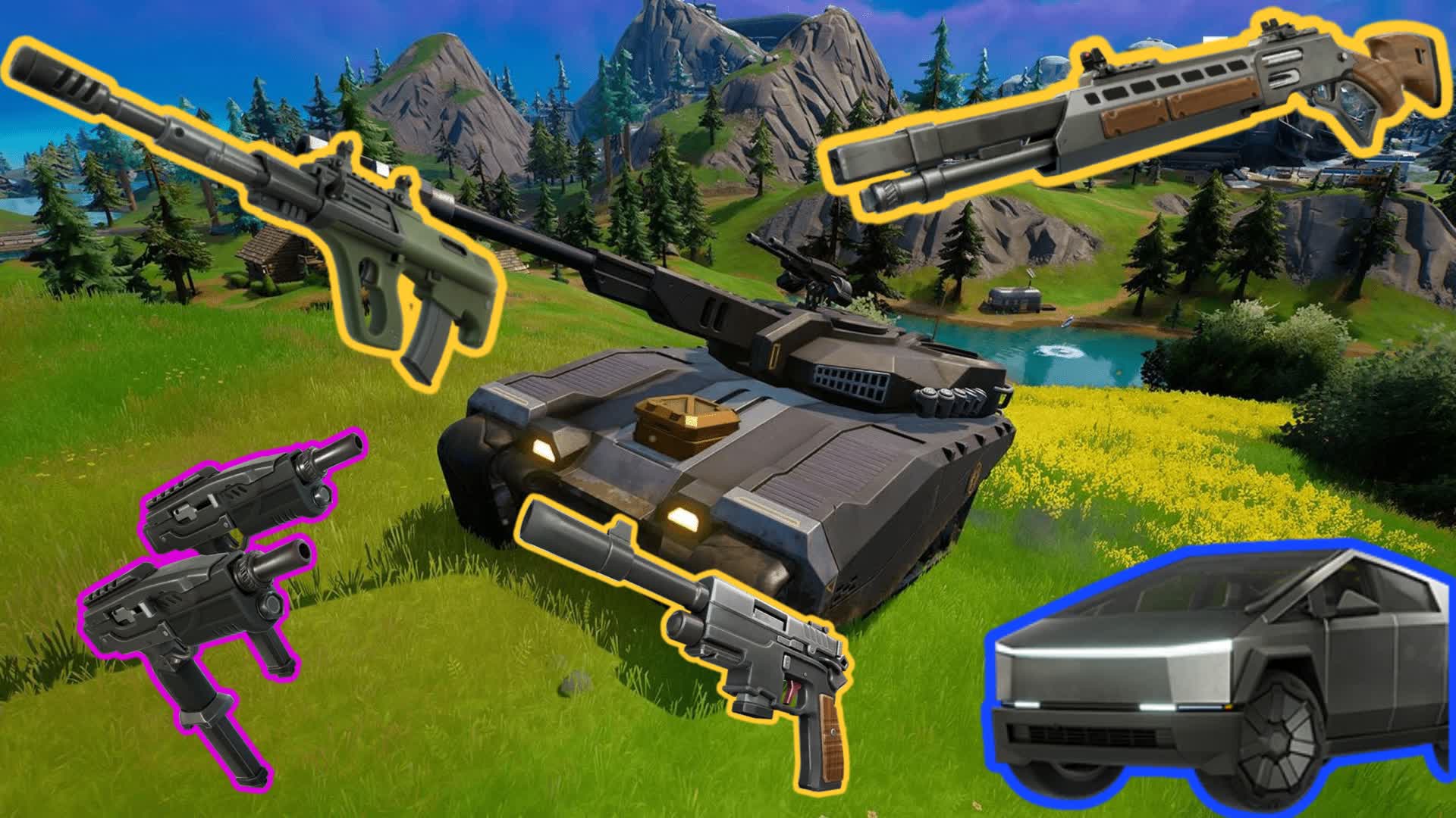 IO VS THE SEVEN(TANKS) 1998-4518-2192 by cl4w - Fortnite Creative Map ...